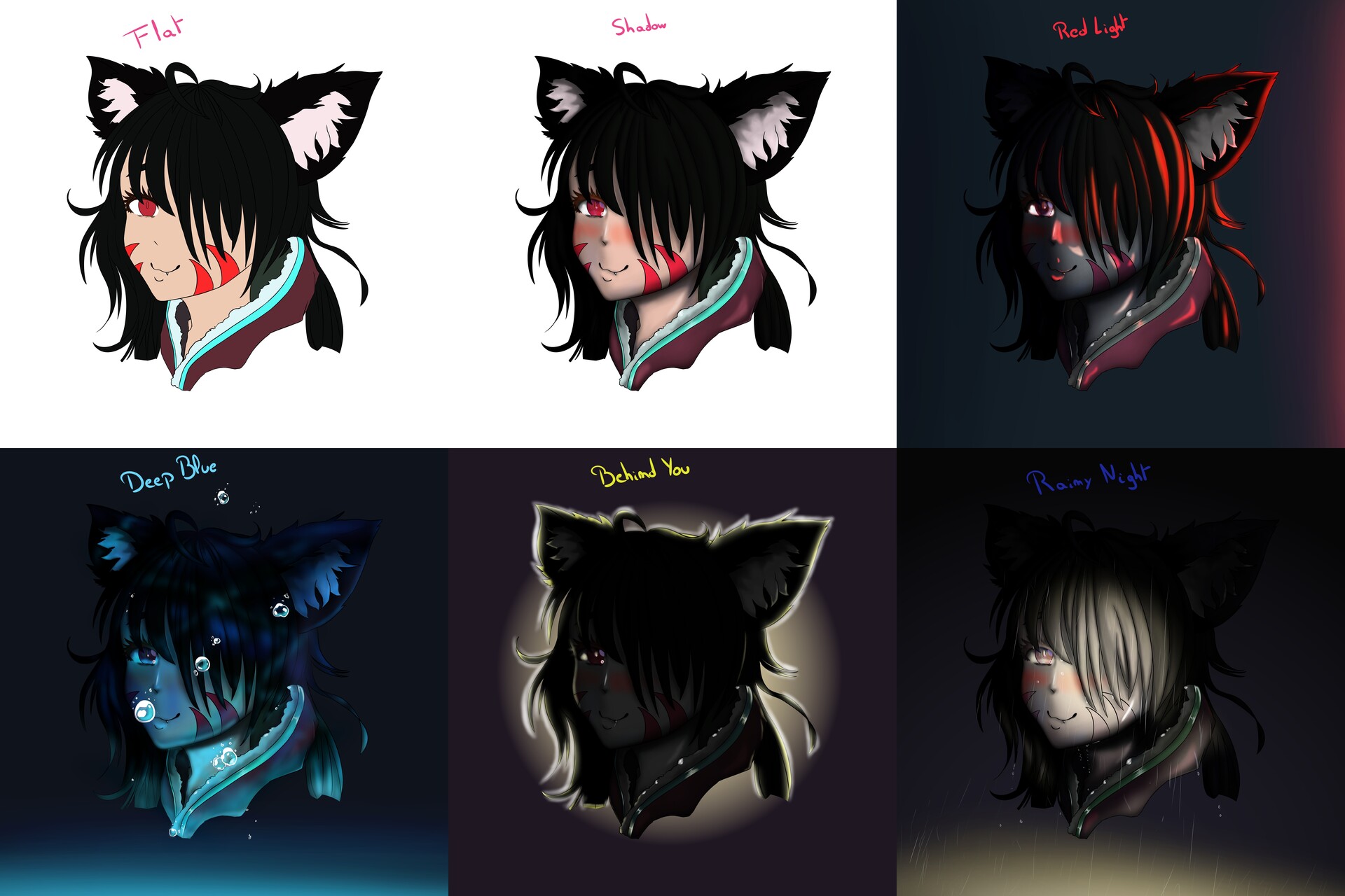 ArtStation - Nyara (style and lighting study)