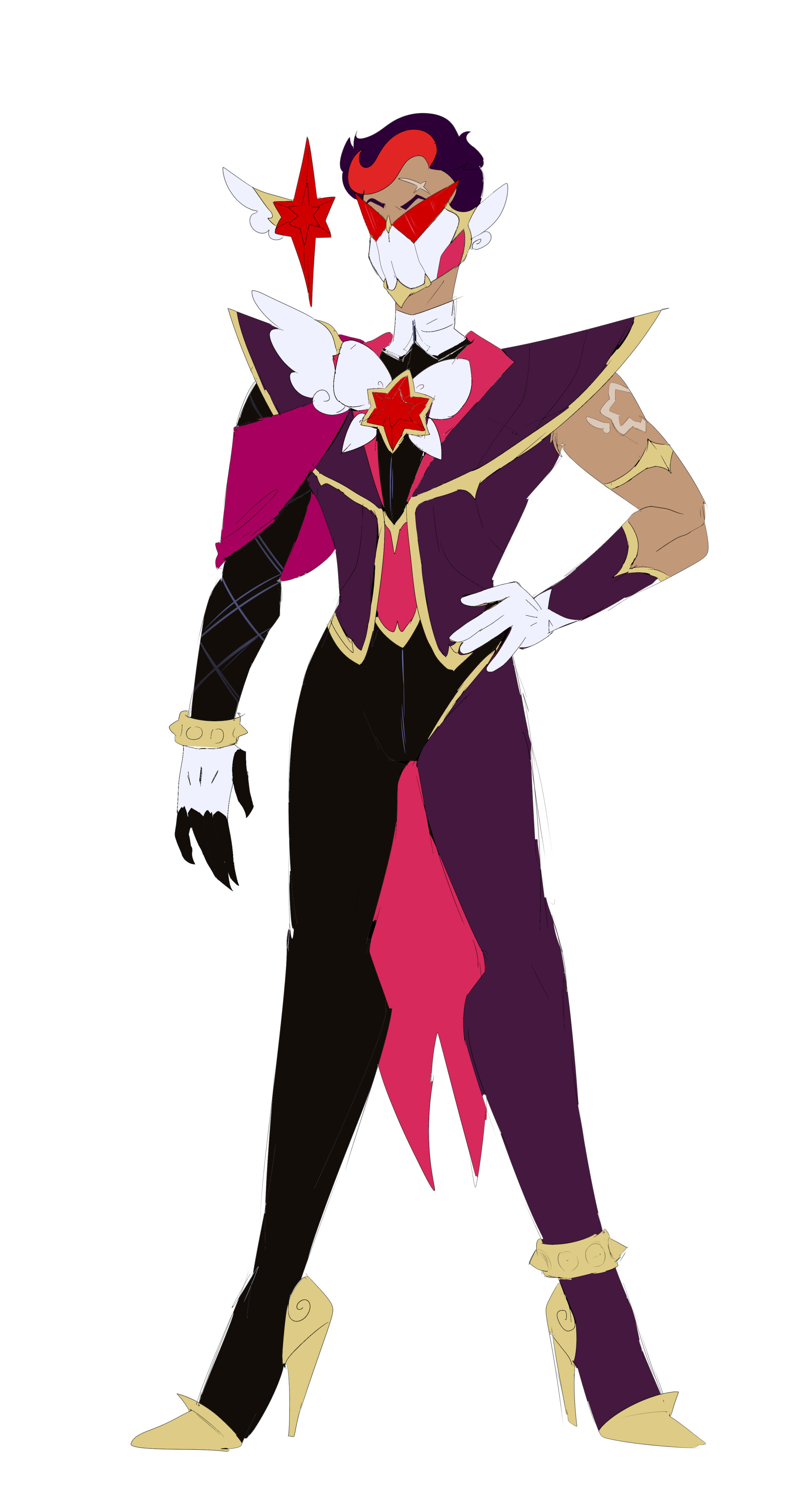 Hannah "Matrix Blue" - Very Old Star Guardian Jhin Concepts