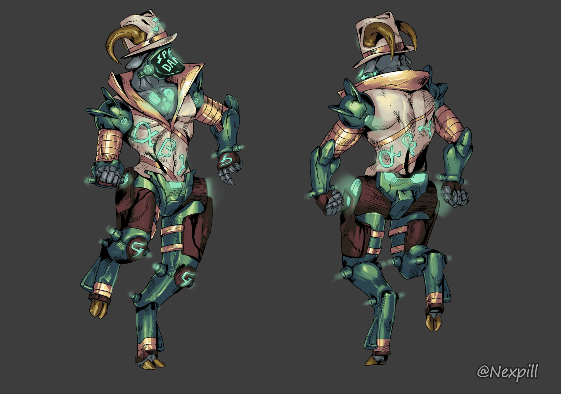 ArtStation - Commission, Space Dandy by Gaby le Dandy