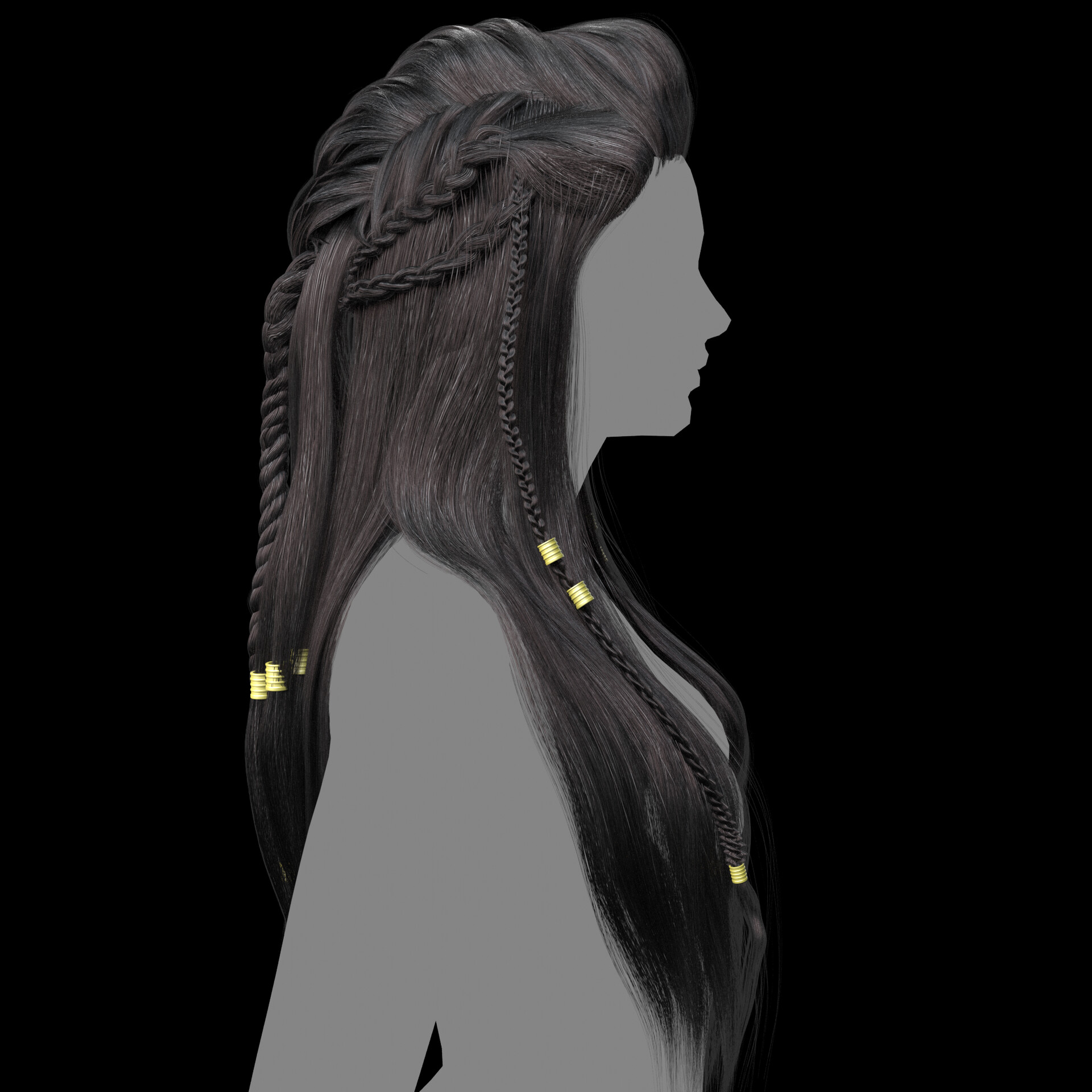 ArtStation - Hair Card Collection ( Coming Soon For Donwload )