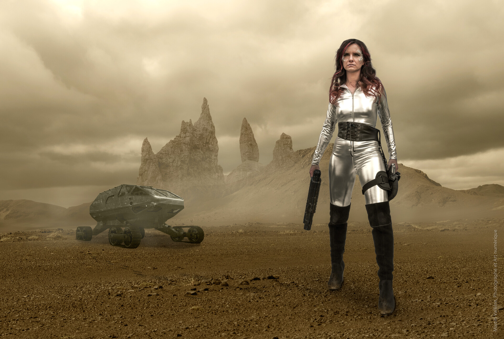 ArtStation - Compositing image of Sci Fi