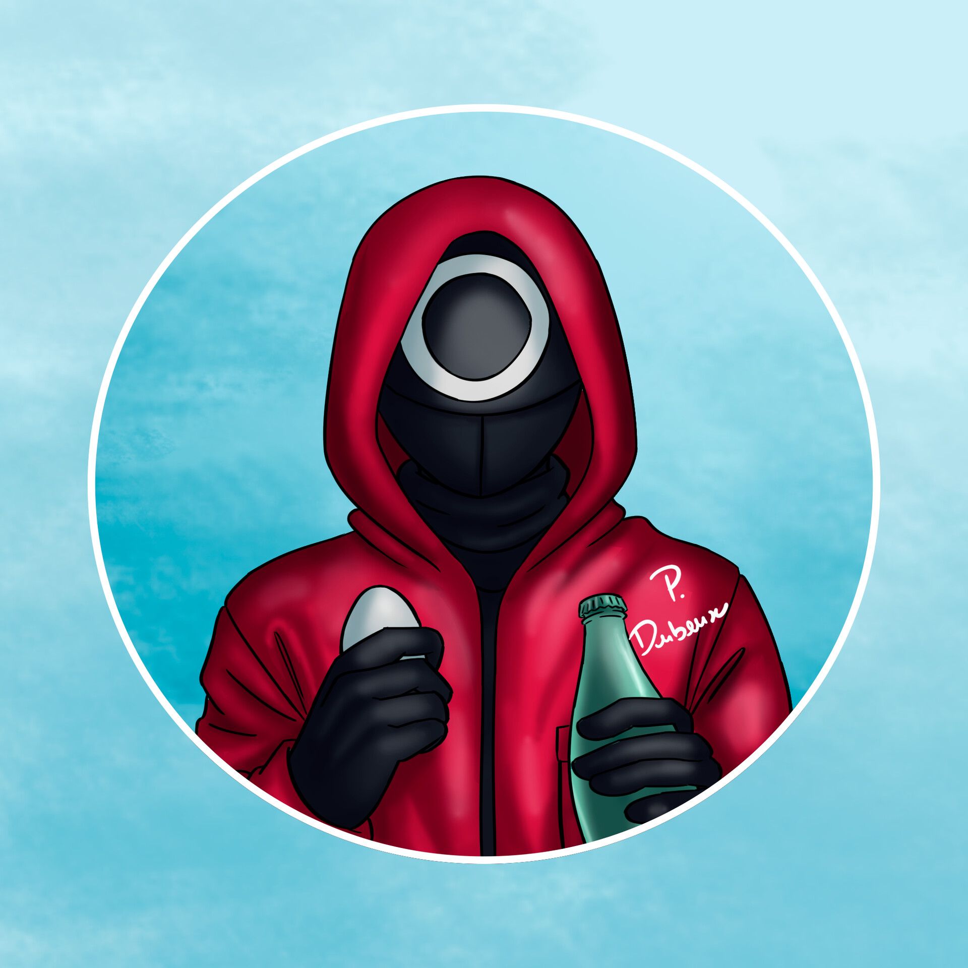 ArtStation - Squid Game Worker Circle