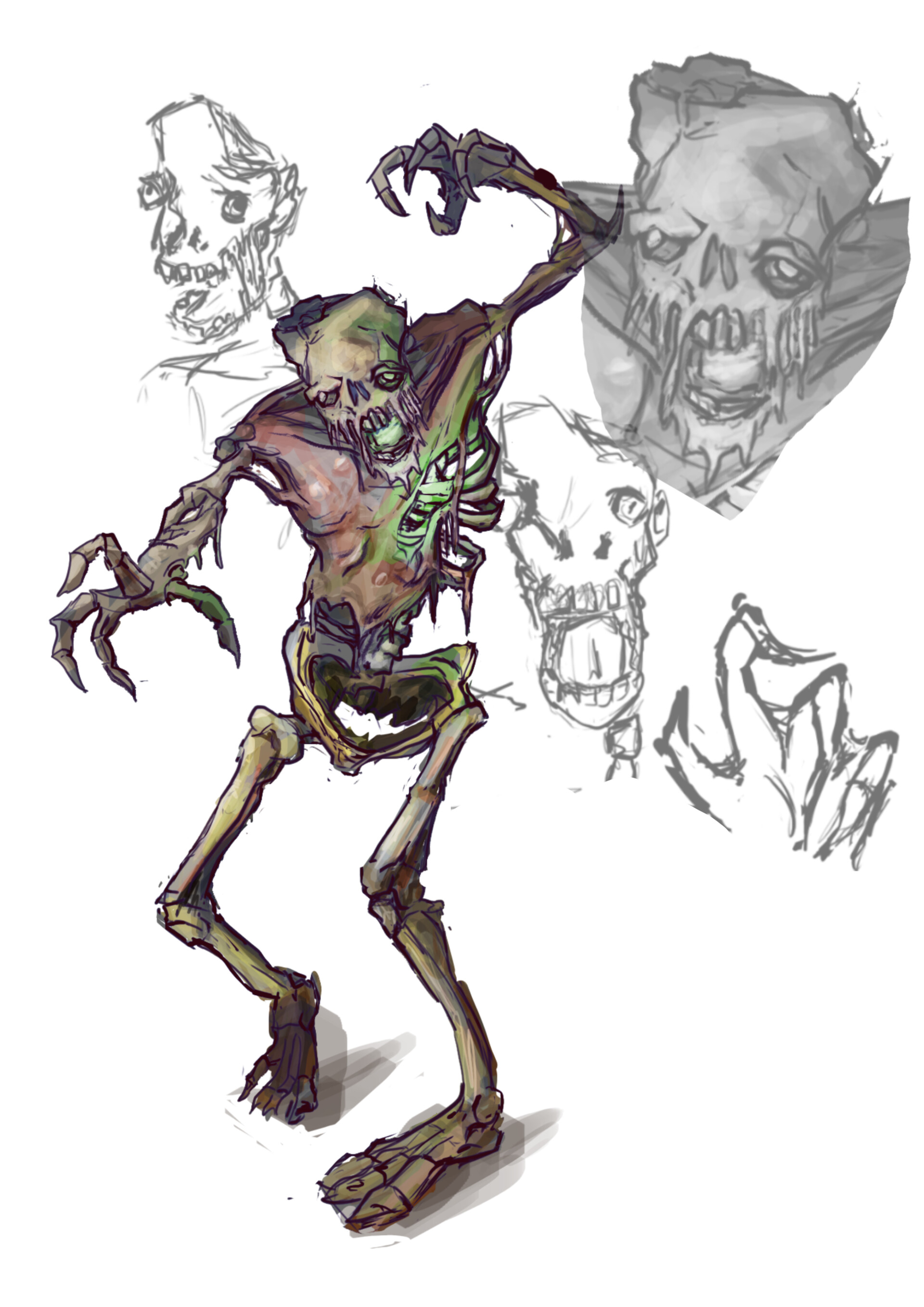 ArtStation - The Unaged - Villain OC for Game Art.