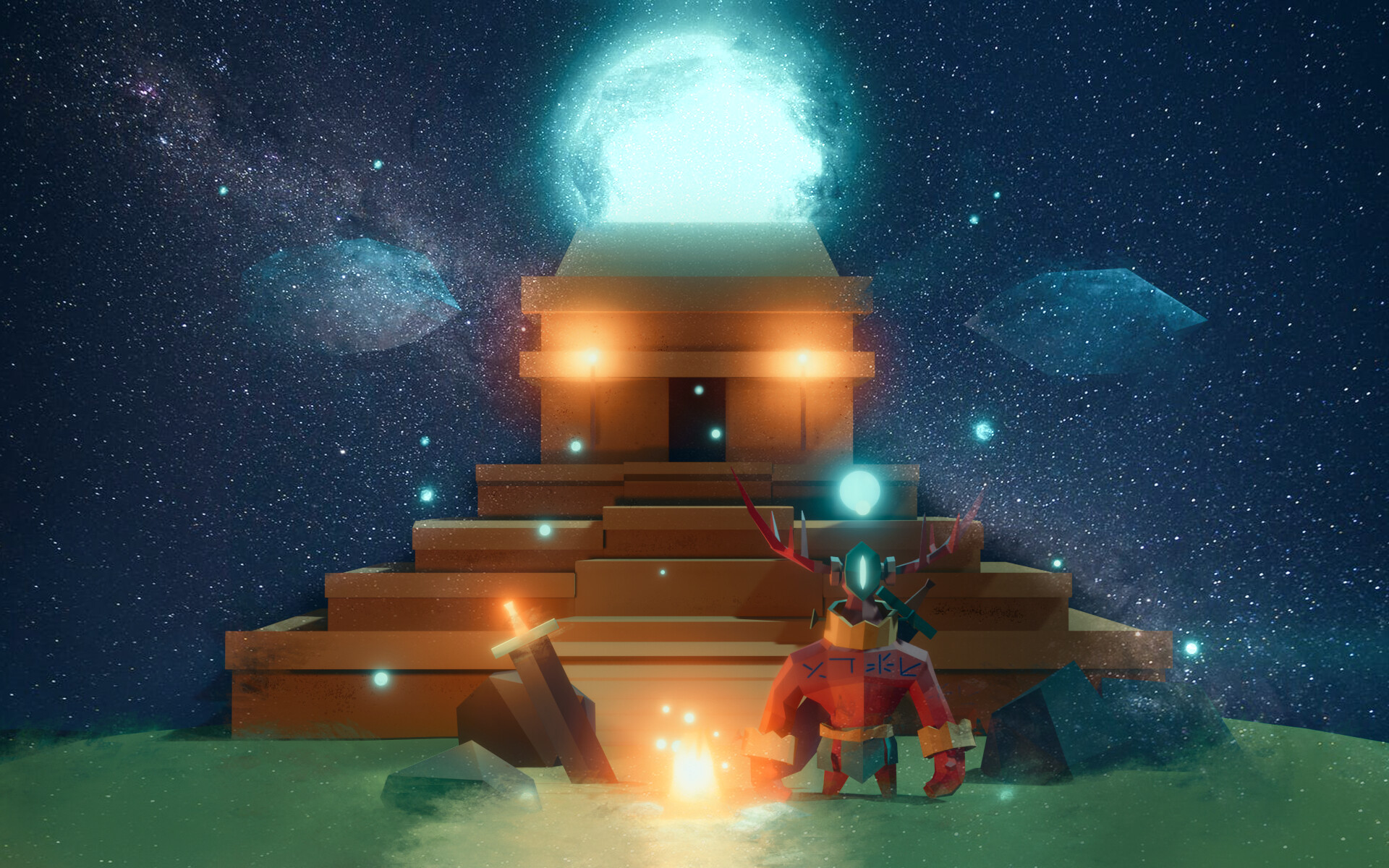 ArtStation - Guardian of the pyramid.