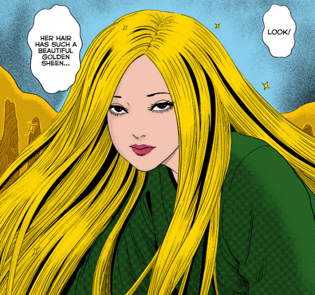 ArtStation - Golden Hair