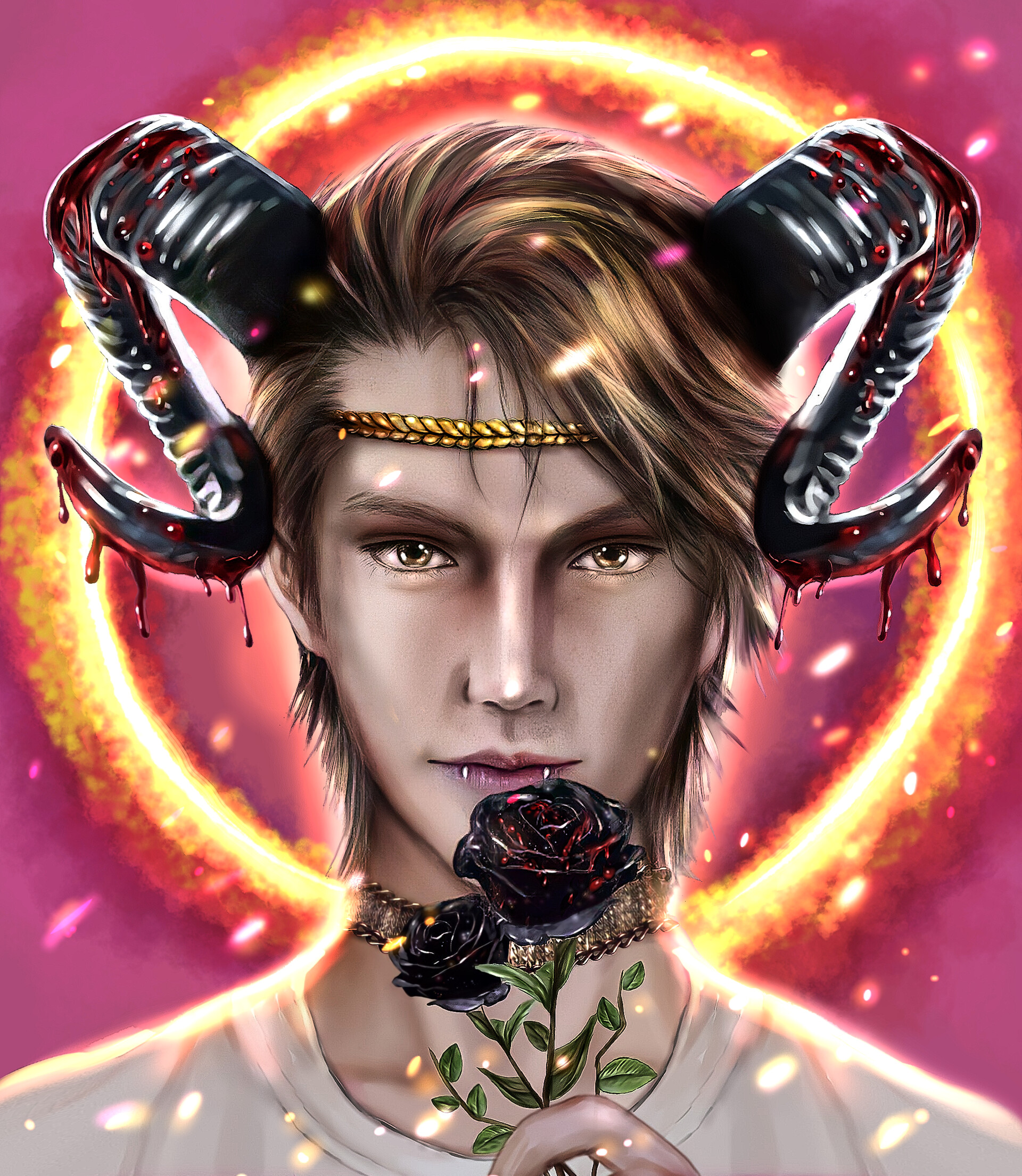 ArtStation - Demon Rose