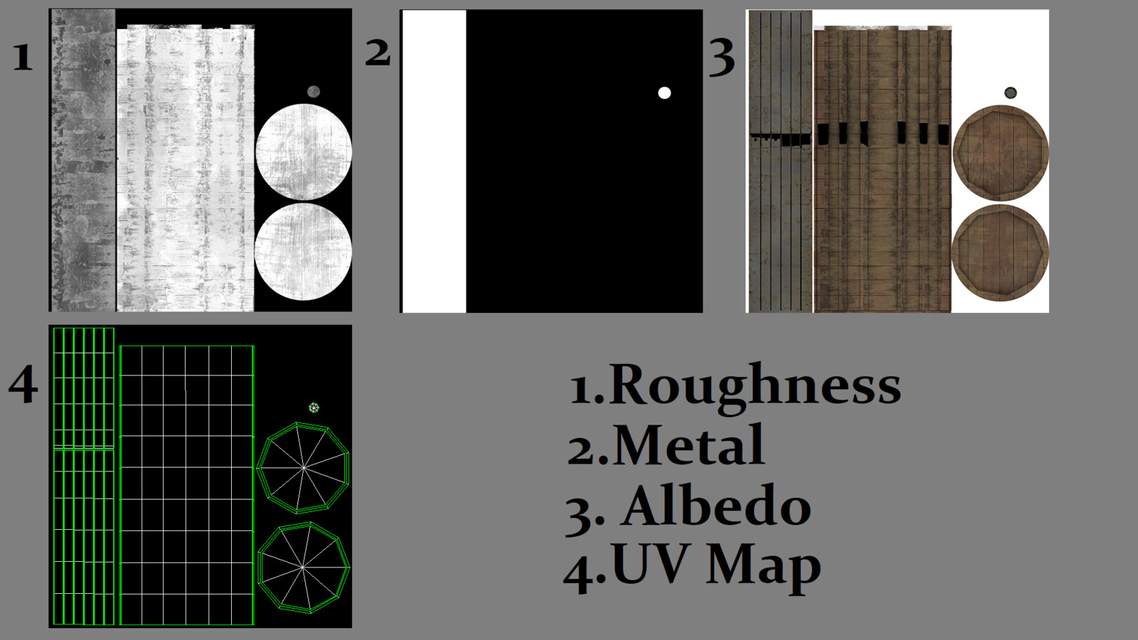 Daniel Munteanu - First 3D Project - Realistic Barrel