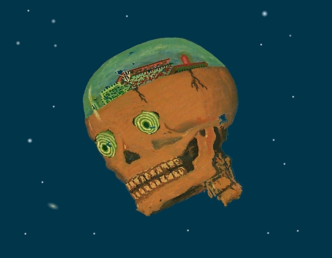 ArtStation - Techno skull