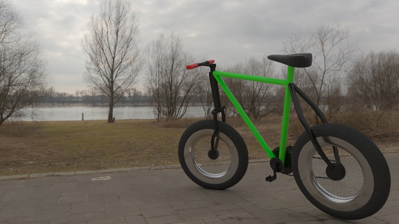 ArtStation - CYCLE WITH ENVIRONMENT