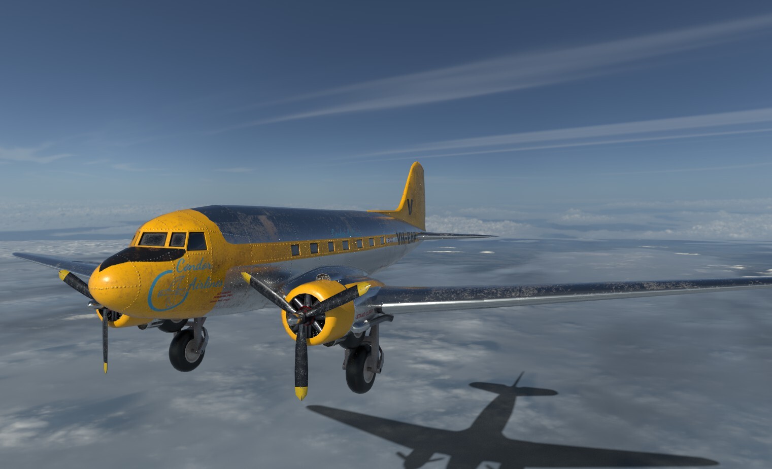 Matthew Louden - 2-Day DC-3 Model + 2-Day Animation (4 Days Total)
