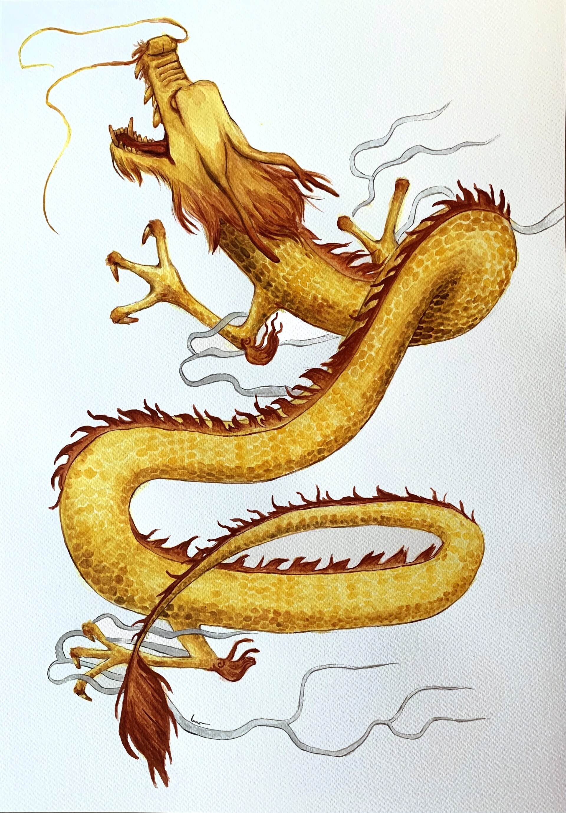ArtStation - Golden Dragon