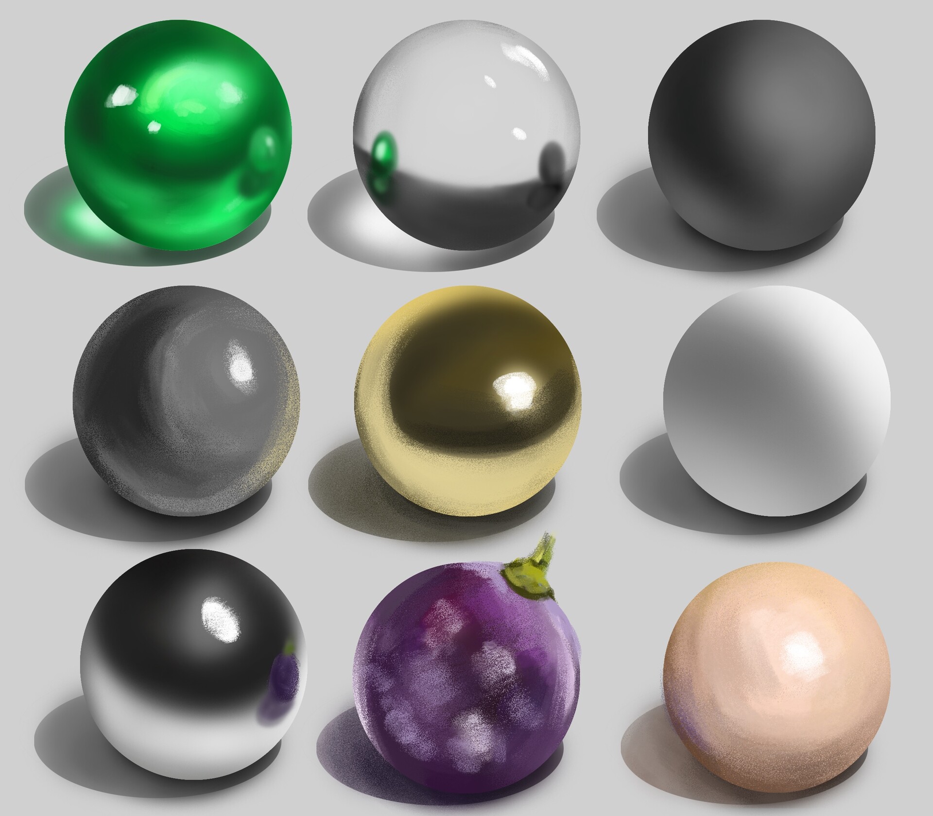 ArtStation - Material study