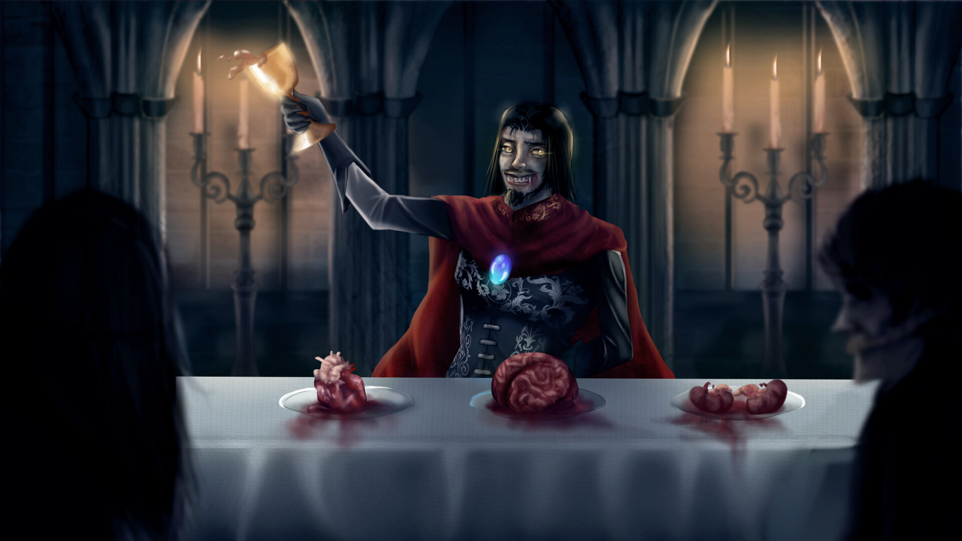 ArtStation - Vampire dinner