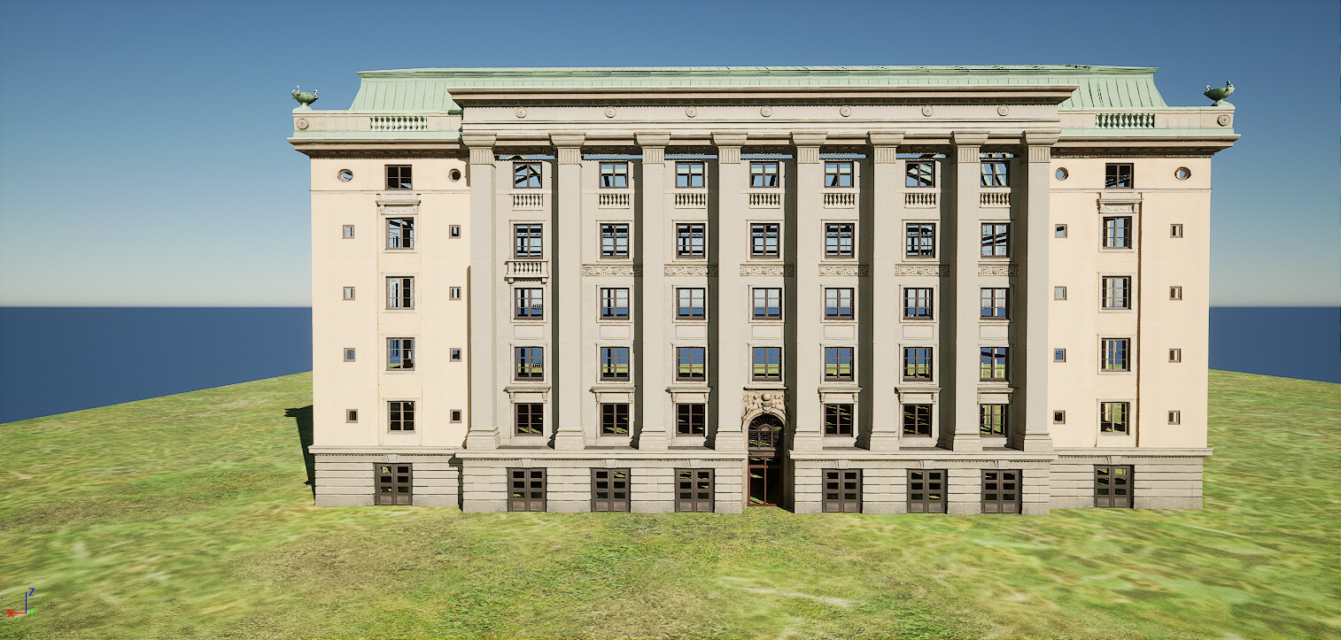 ArtStation - Neoclassical Building