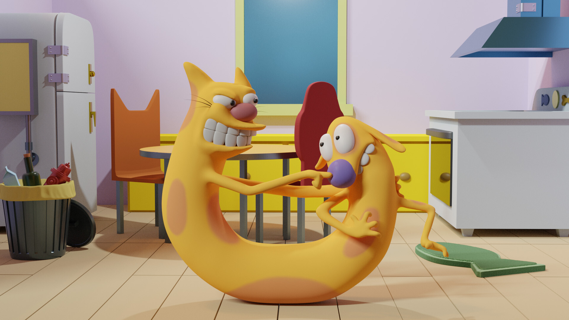 ArtStation - Catdog - 3D Model
