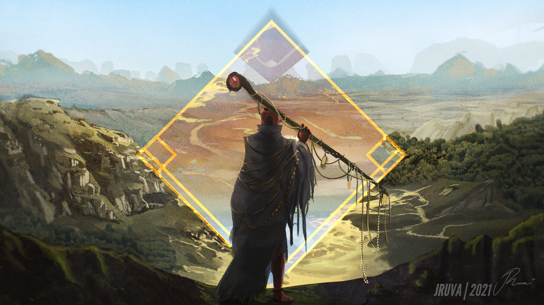 Wanderer by Jose Ruvalcaba : r/ImaginaryPortals