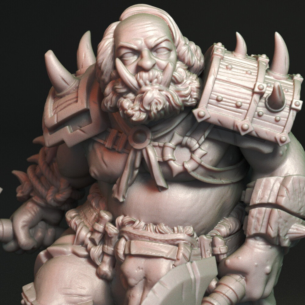 ArtStation - Bakunin Orc