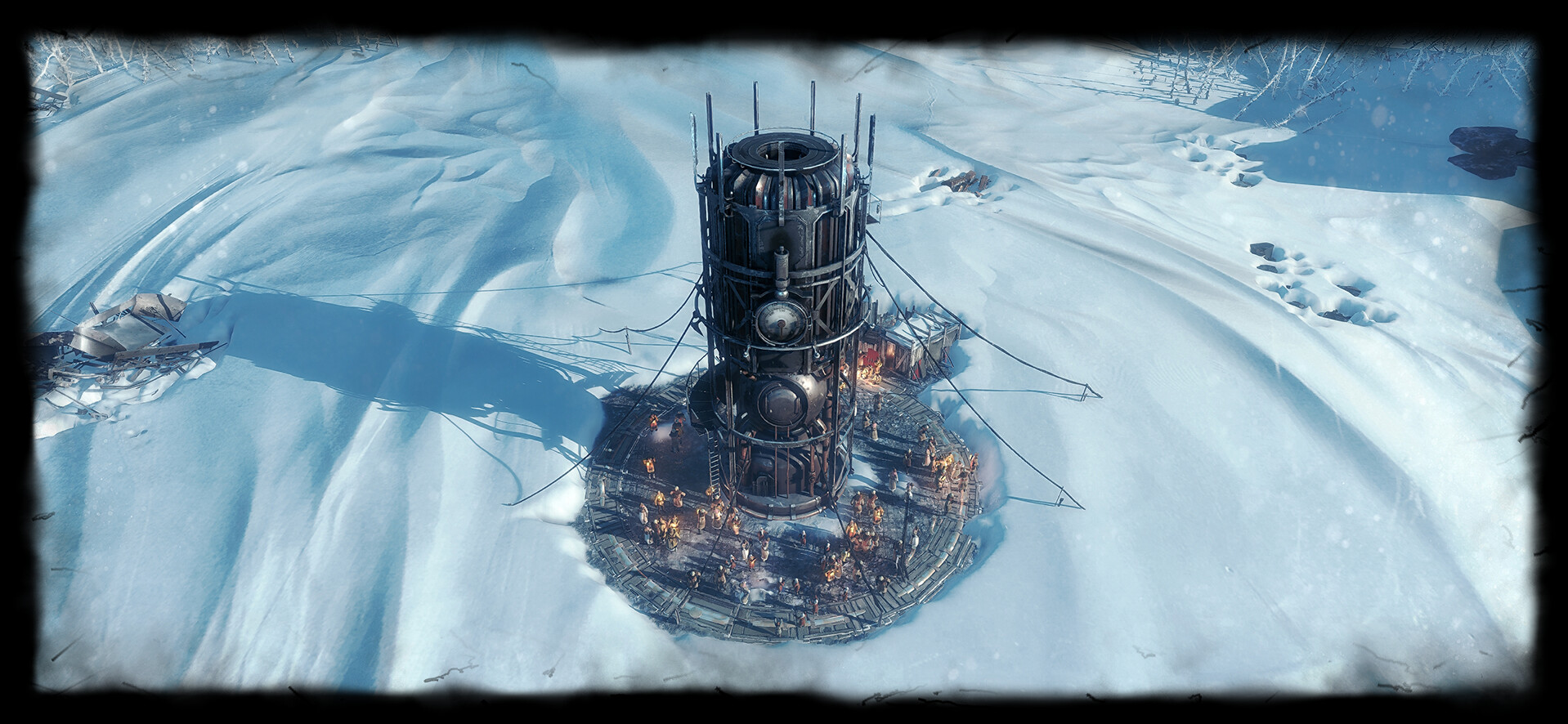 Marcin Kus - Frostpunk buildings and assets