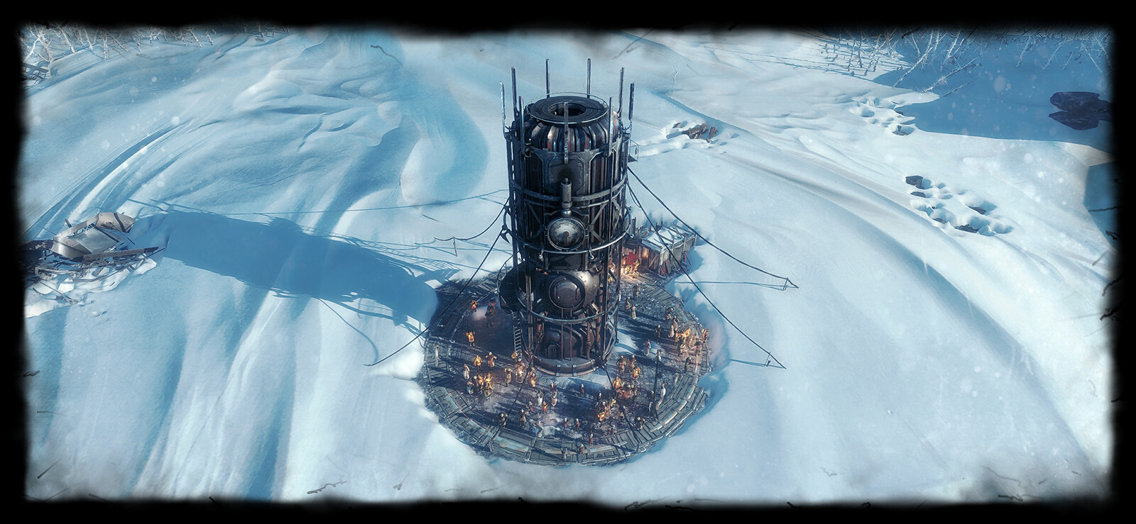 Marcin Kus - Frostpunk buildings and assets