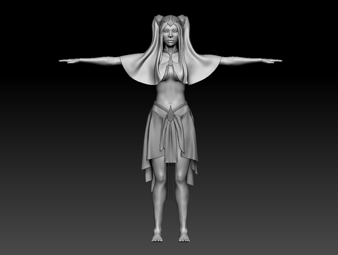 ArtStation - Belly Dancer Character Model