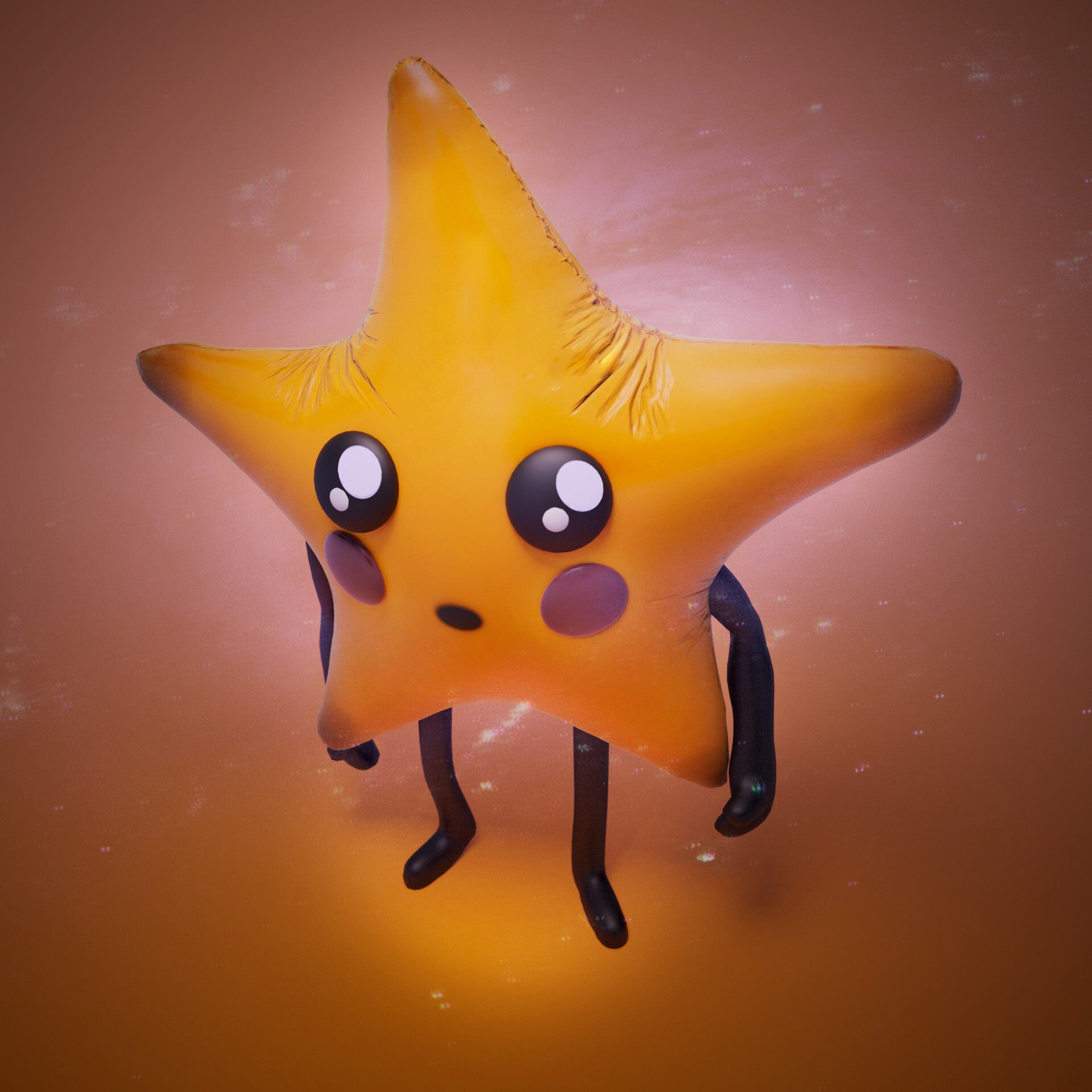 ArtStation - Cute toon star