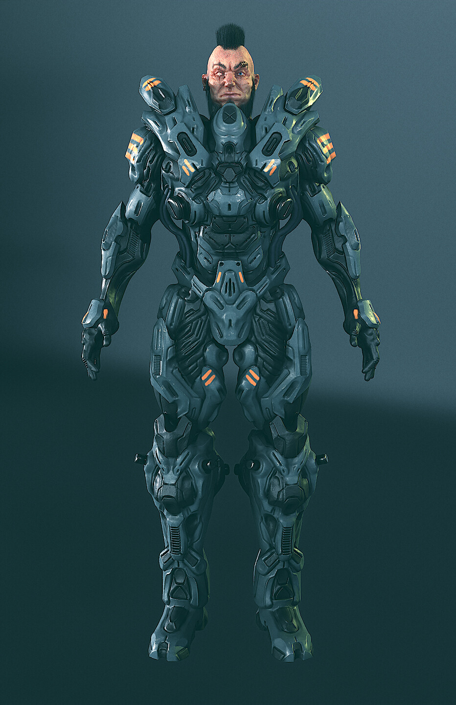 ArtStation - Mohawk Warrior!