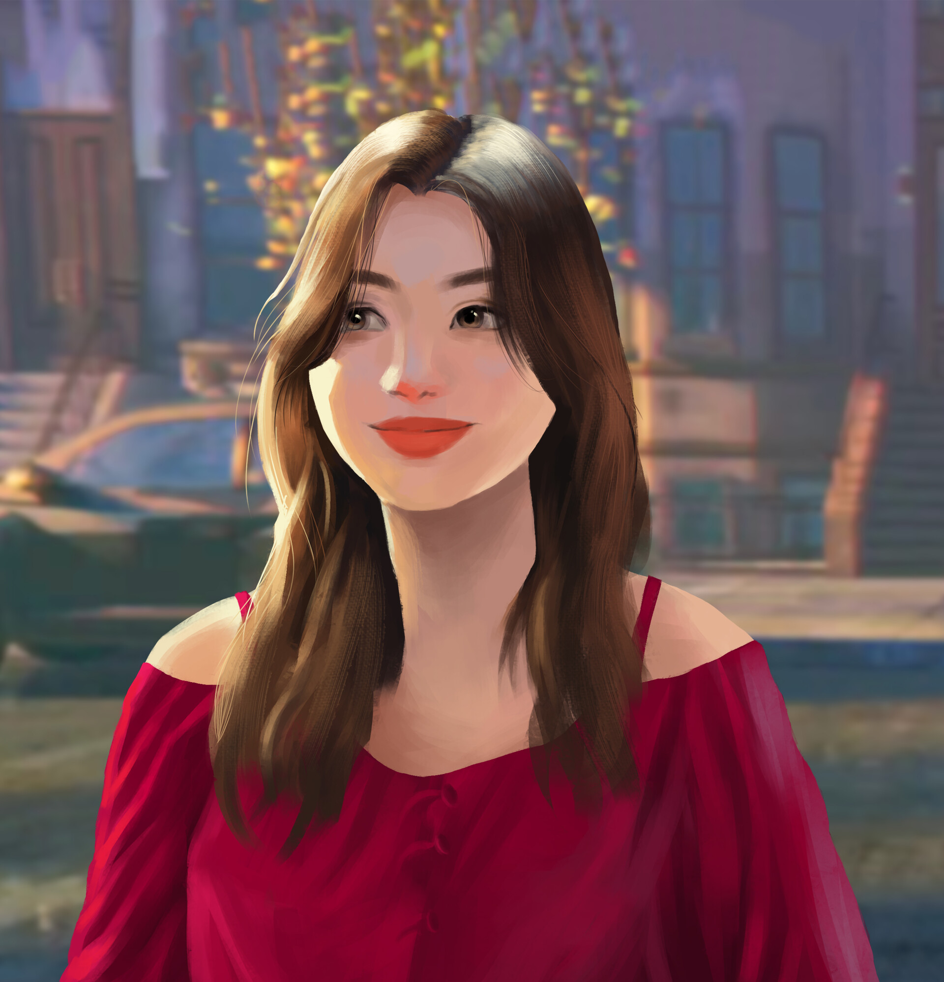 Artstation Portrait Of Kyla