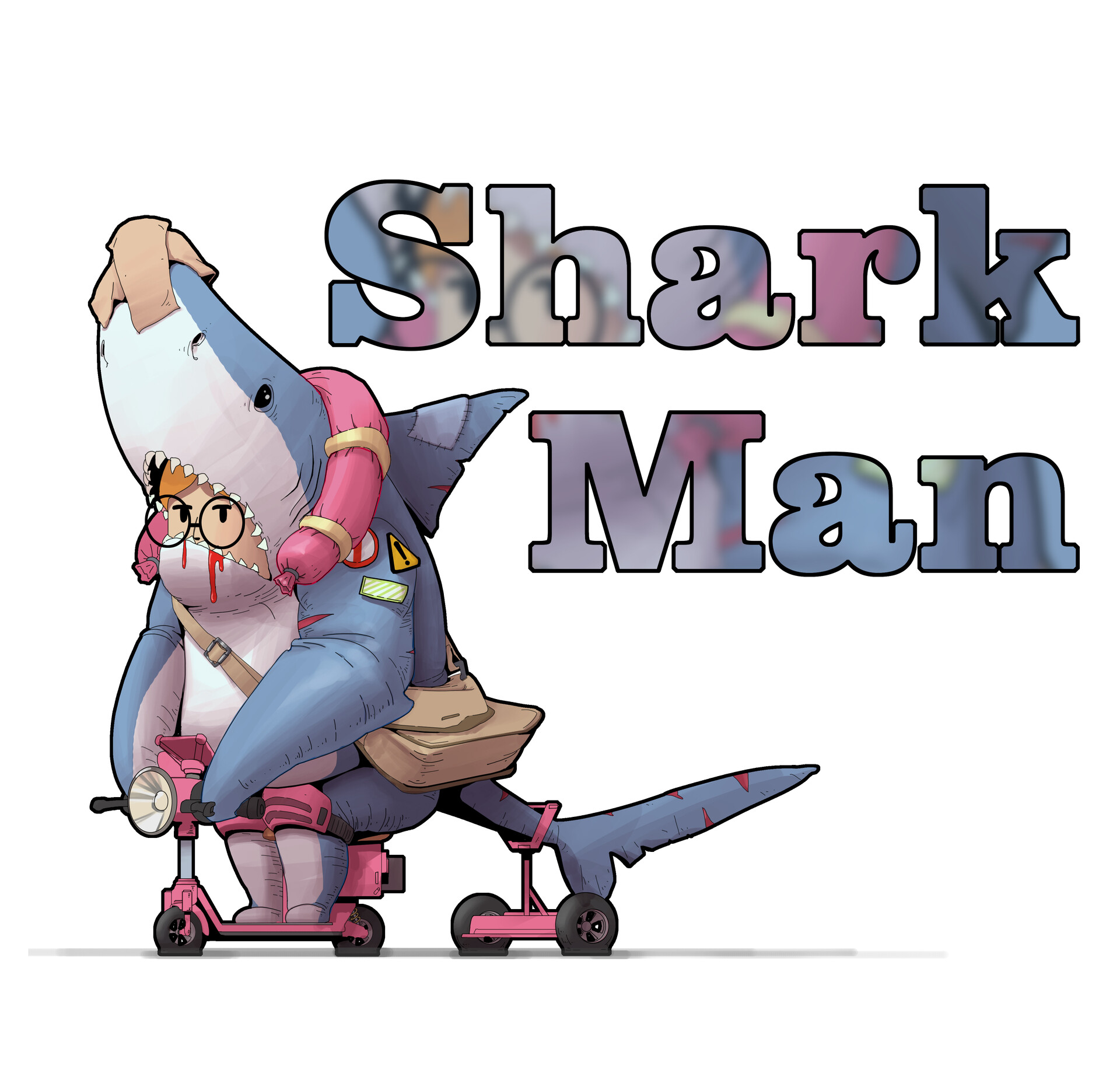 ArtStation - shark man