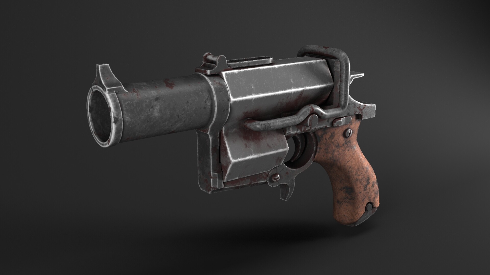 ArtStation - Pistol Gun