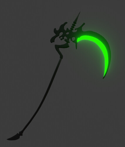 ArtStation - Shinoa's Scythe