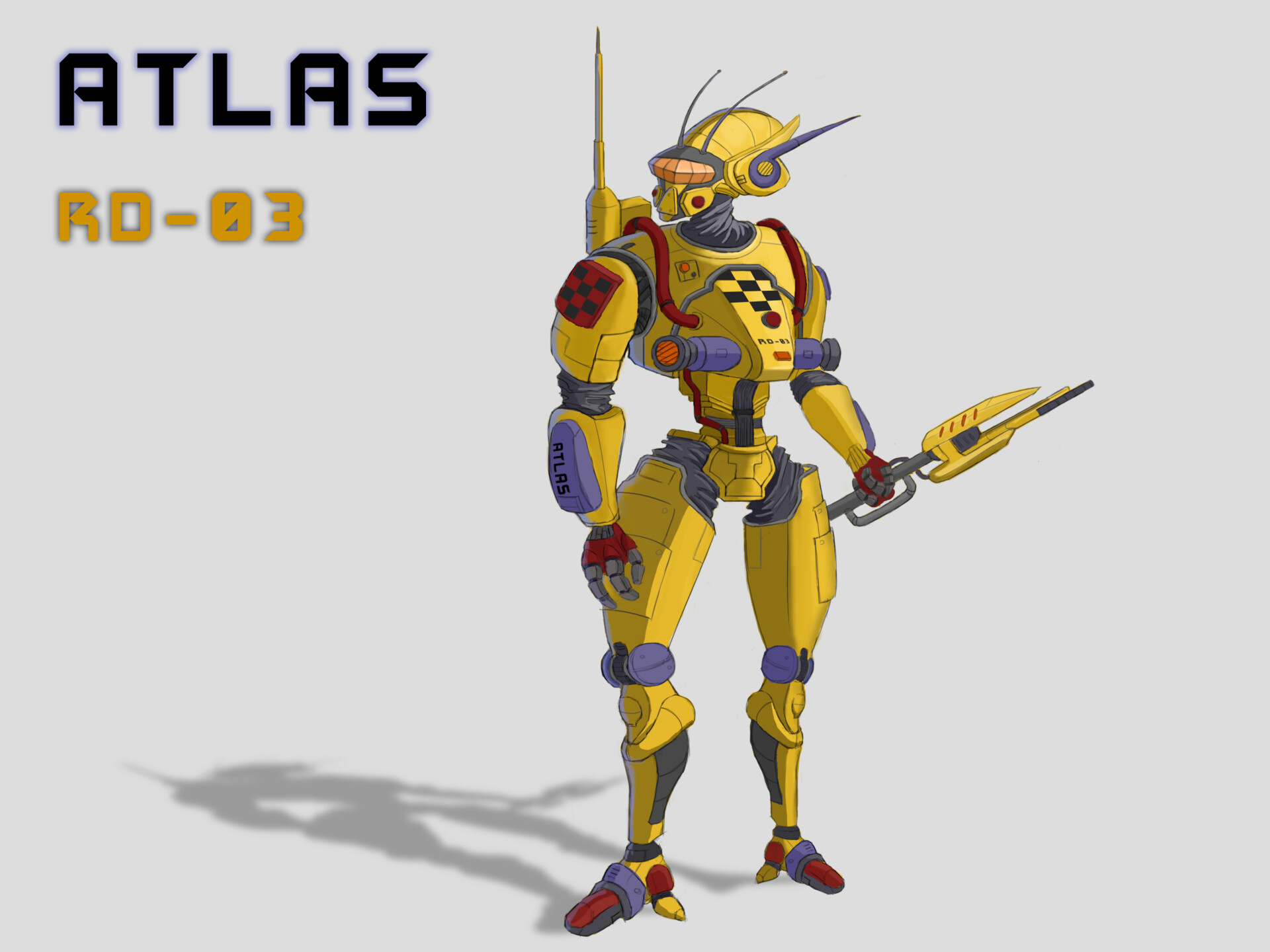 ArtStation - Combat Engineer Android - Homeworld Inspired