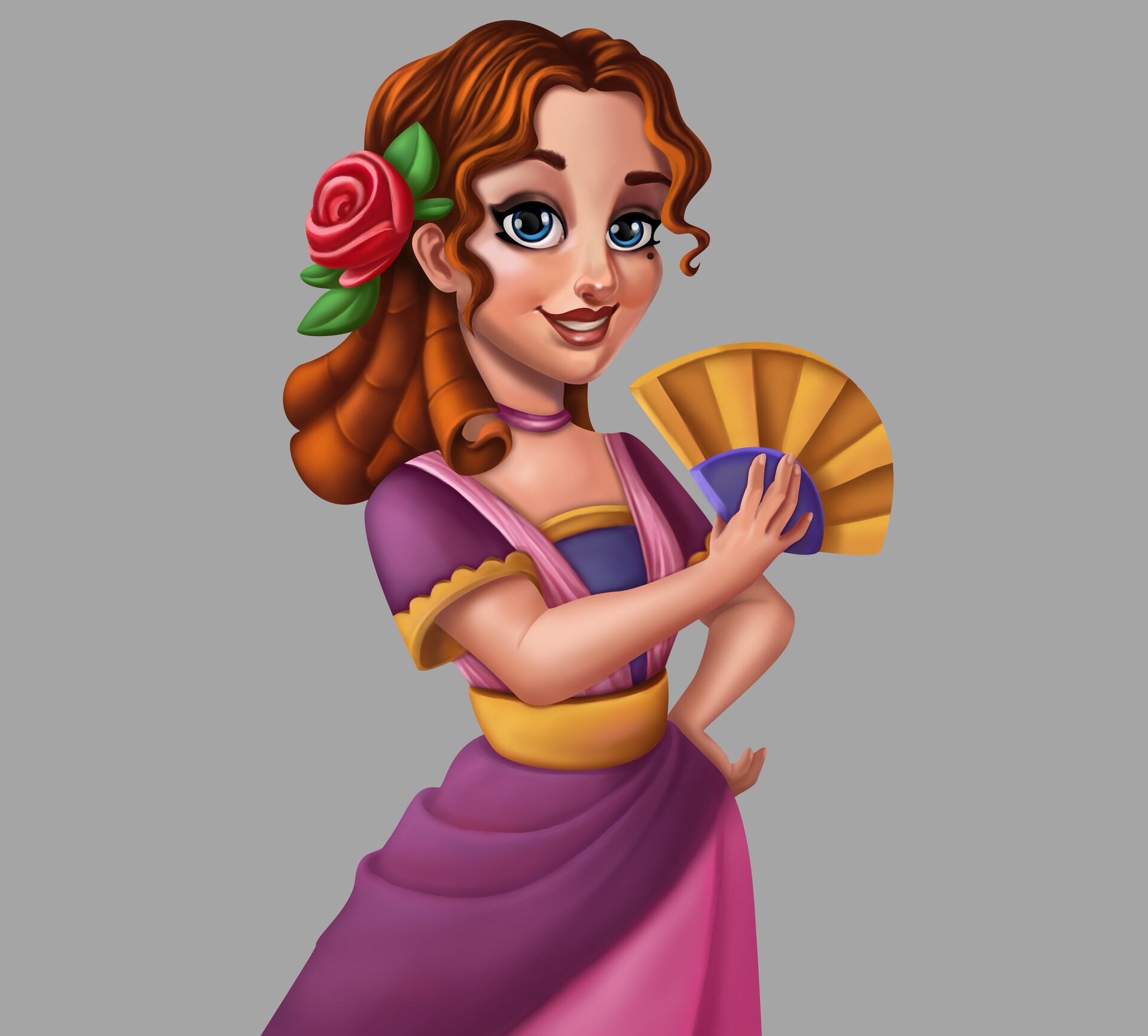 ArtStation - Leila dancer