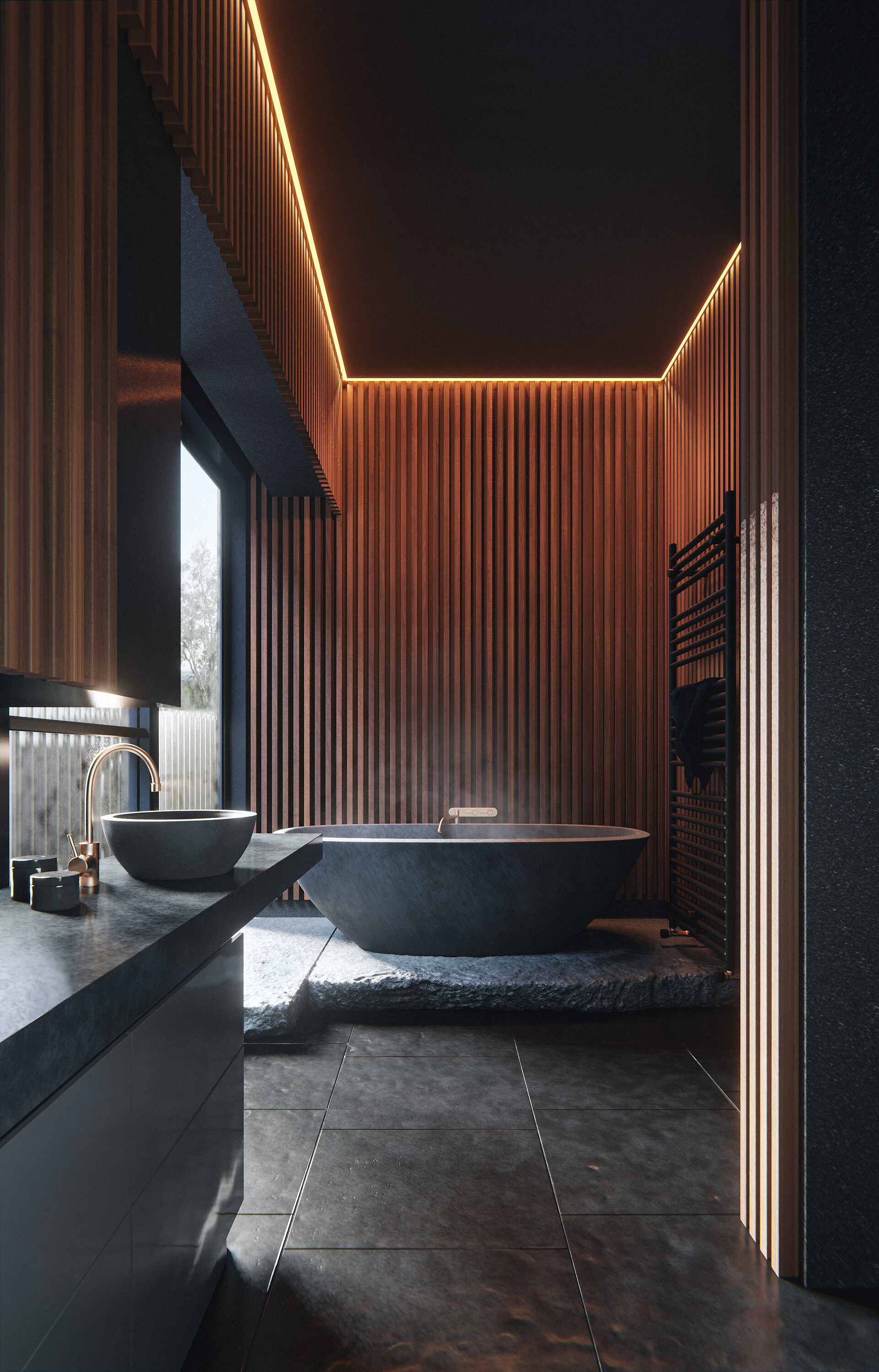 ArtStation - Modern Bathroom