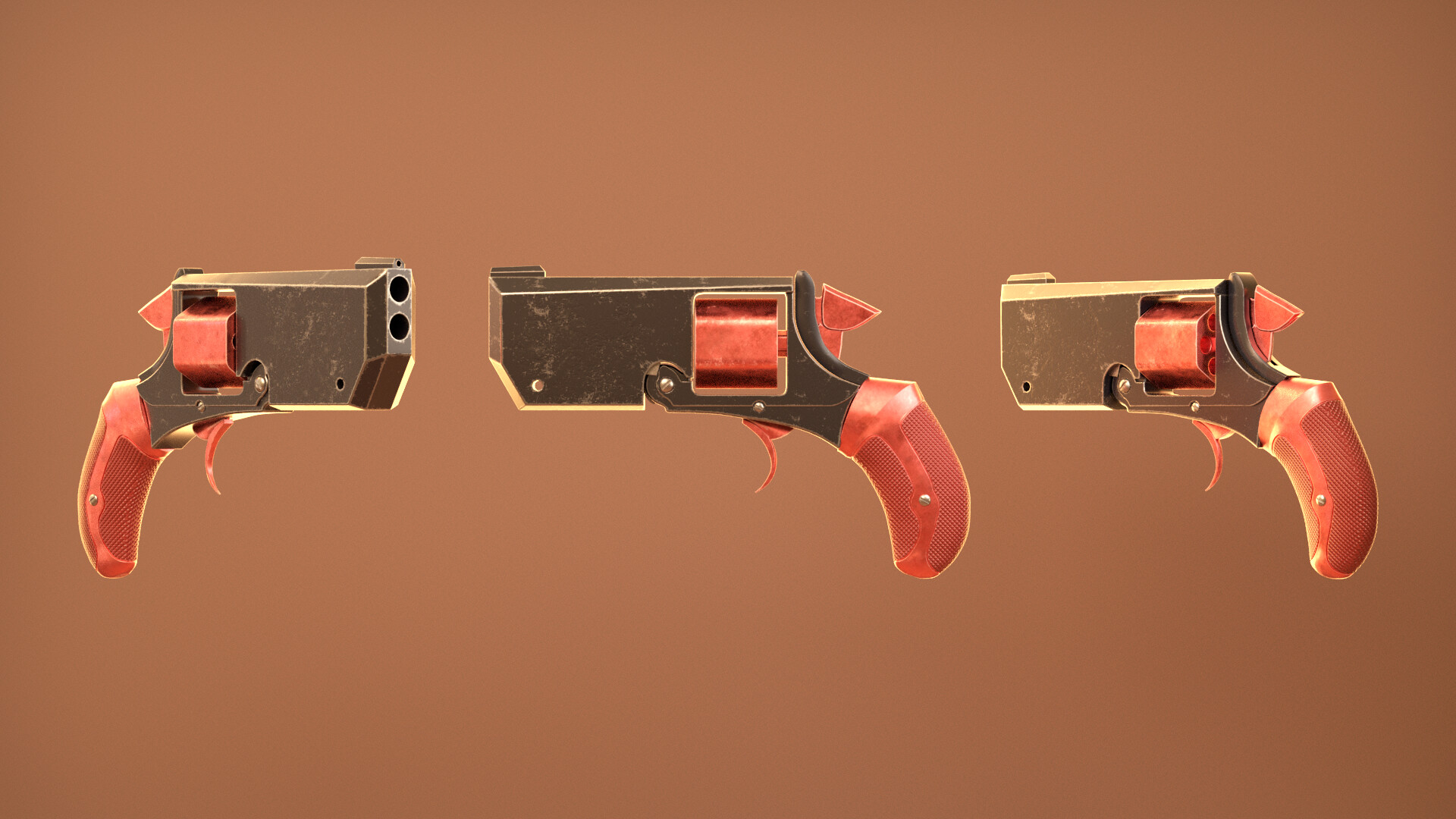 ArtStation - Red Revolver