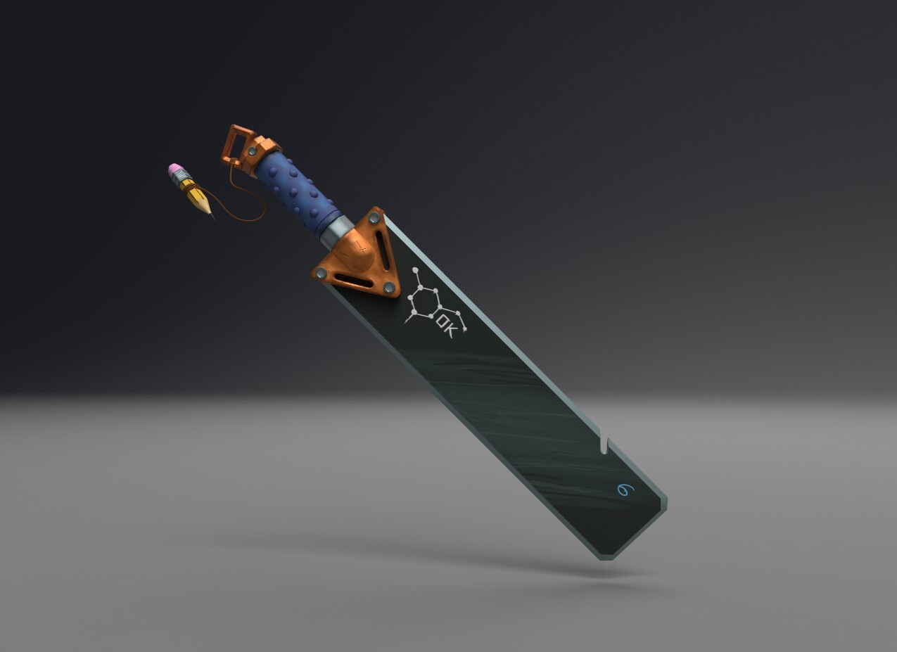 ArtStation - Graphene Blade (original concept by Fernando Correa)
