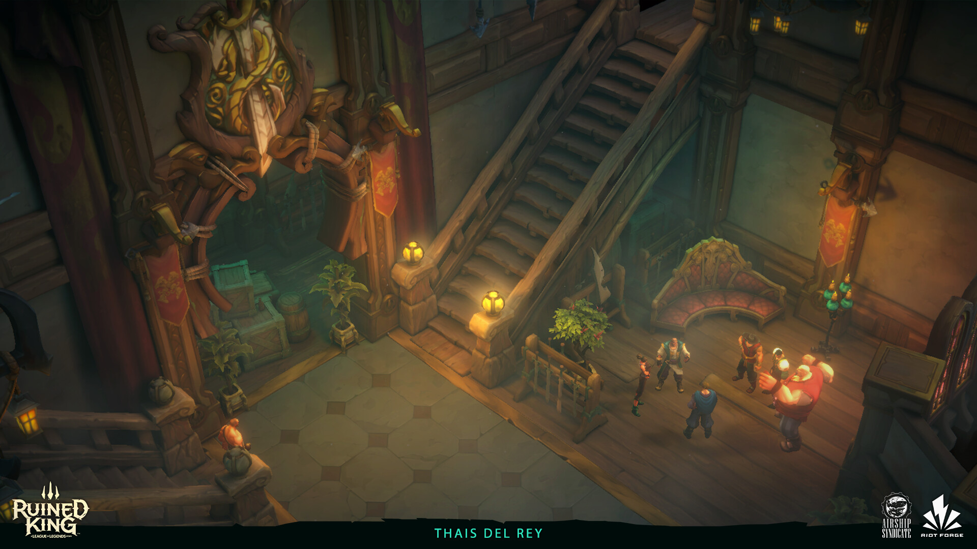 Thais Del Rey - Miss Fortune's Manor - World Building and Props