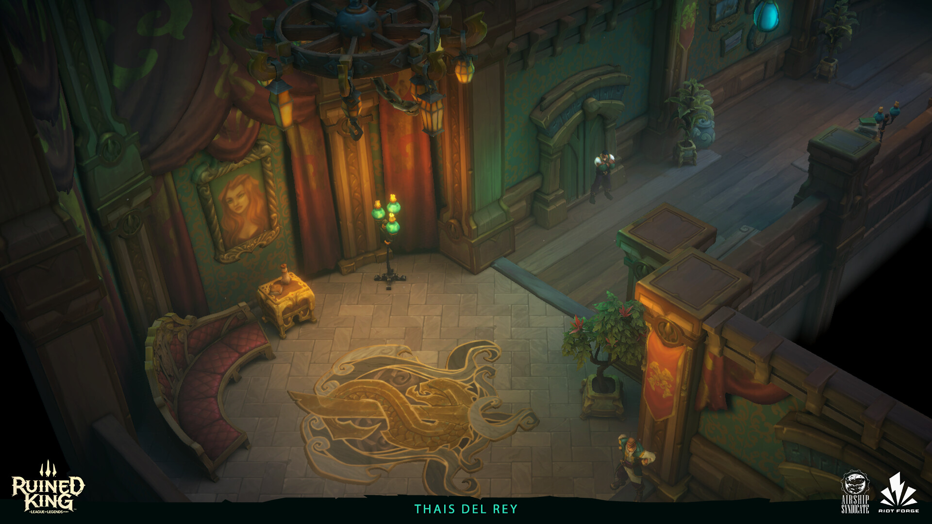 Thais Del Rey - Miss Fortune's Manor - World Building and Props