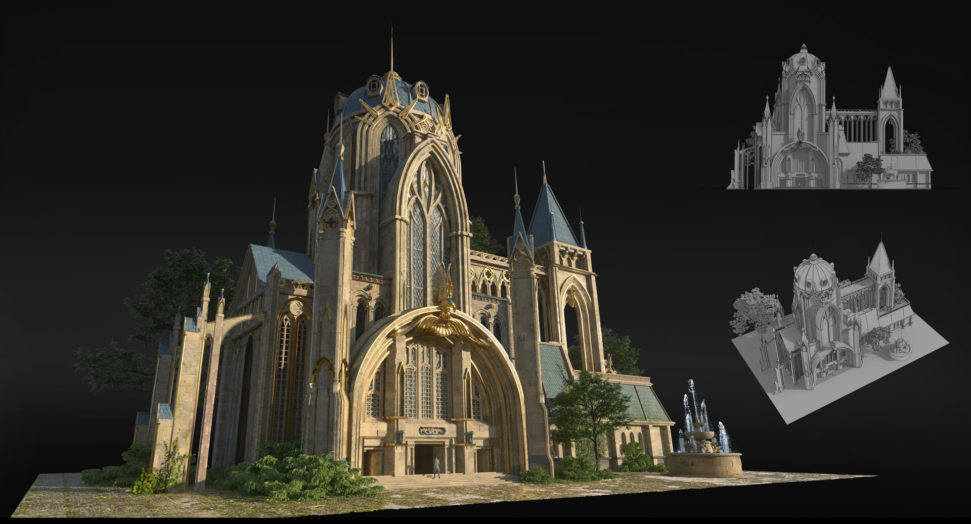 ArtStation - Gorgeous goth