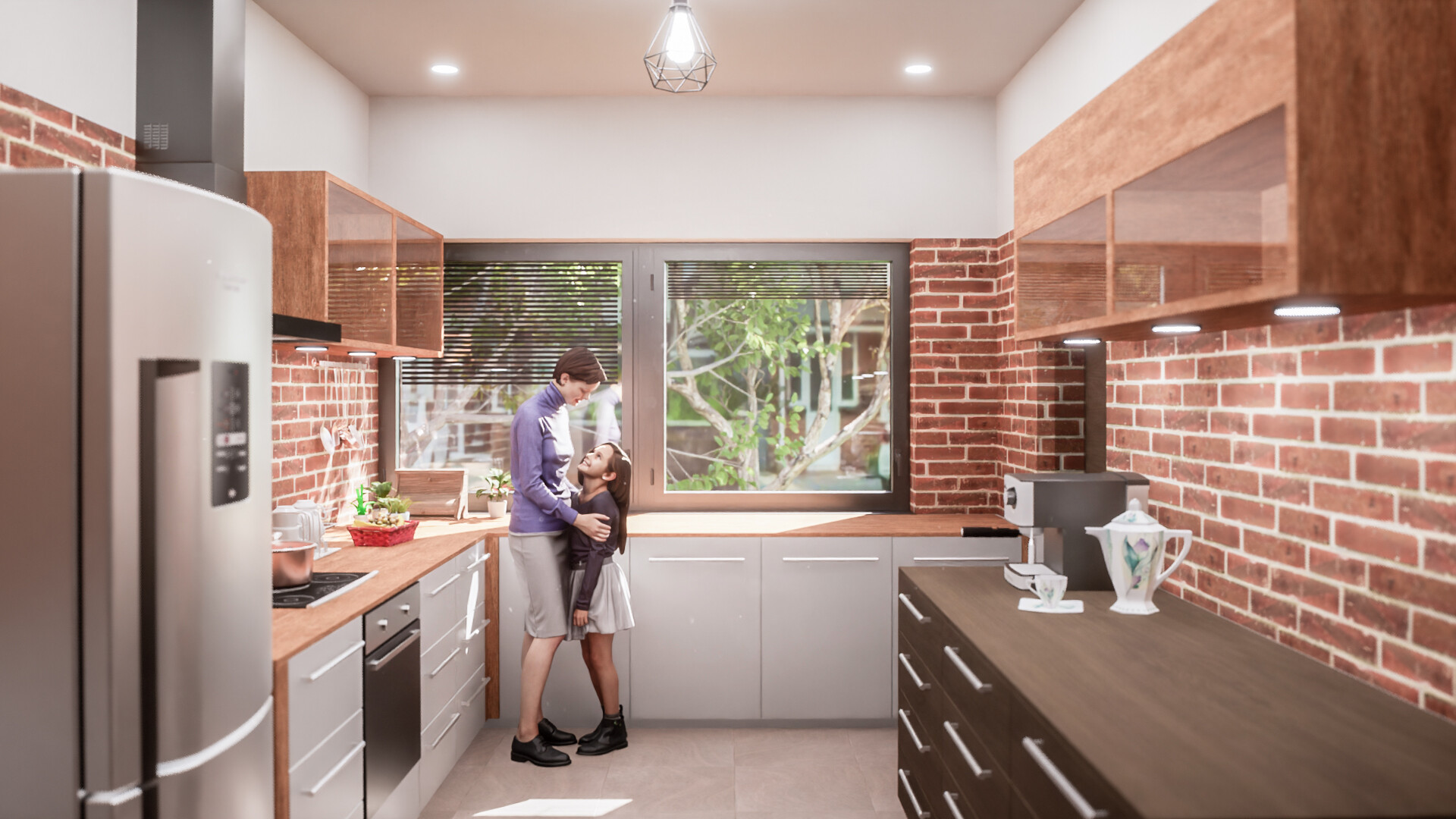 ArtStation - Modern Kitchen - Interior Archviz - TM / Twinmotion 2022 ...