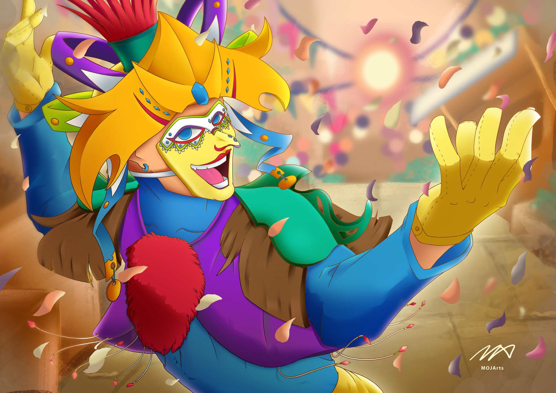 ArtStation - League of Legends Fanart - Maskara Festival Shaco