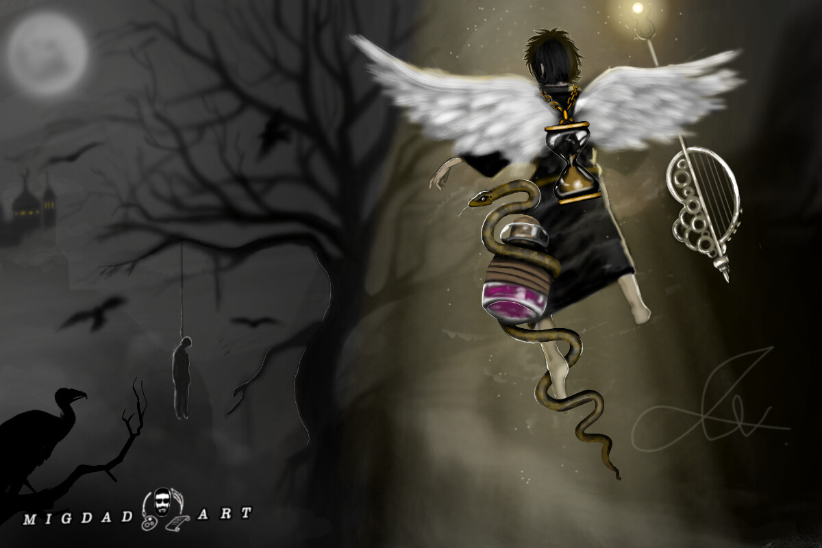 ArtStation - It's too late, angel