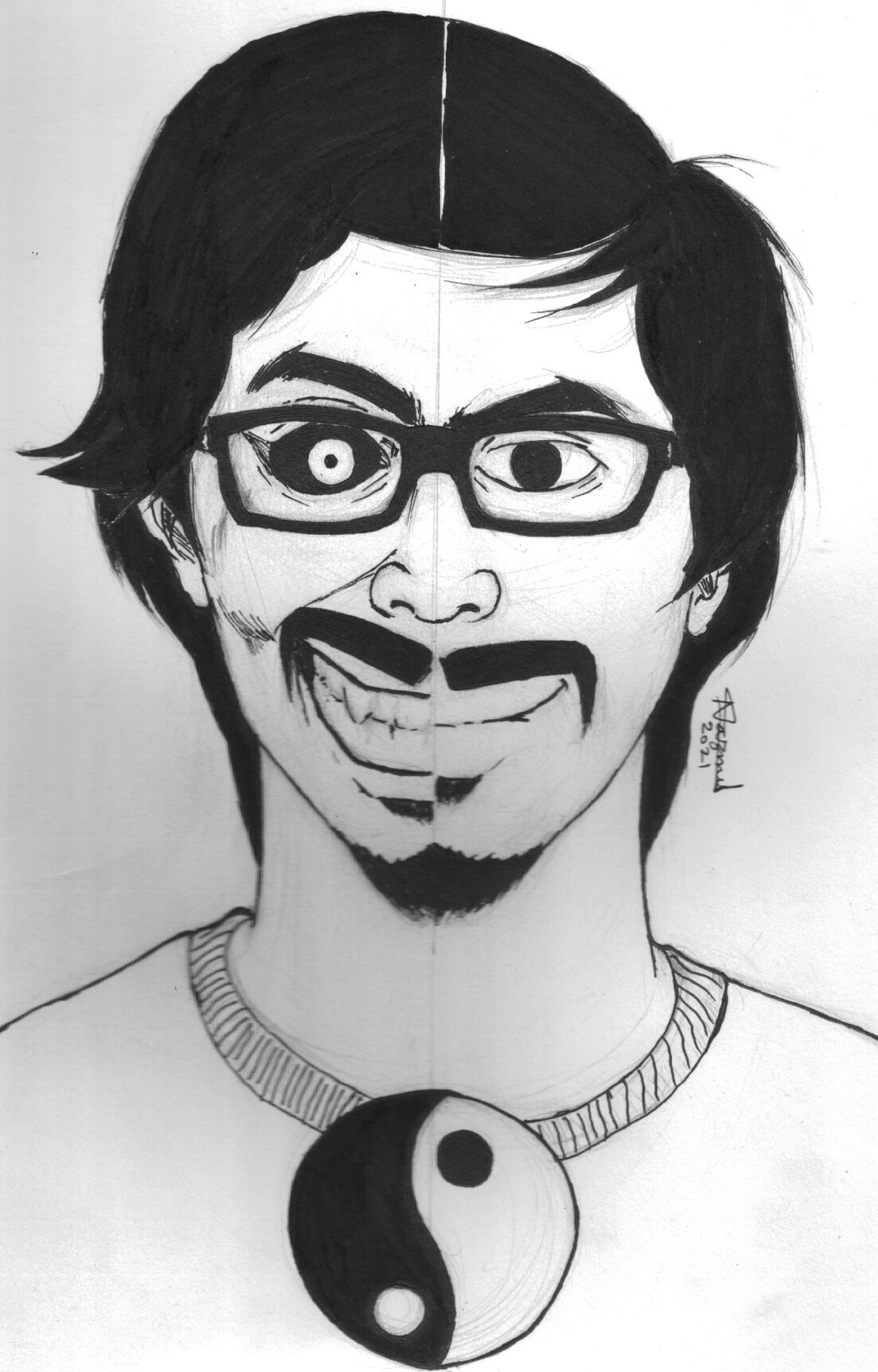 ArtStation - Self Avatar: Two face