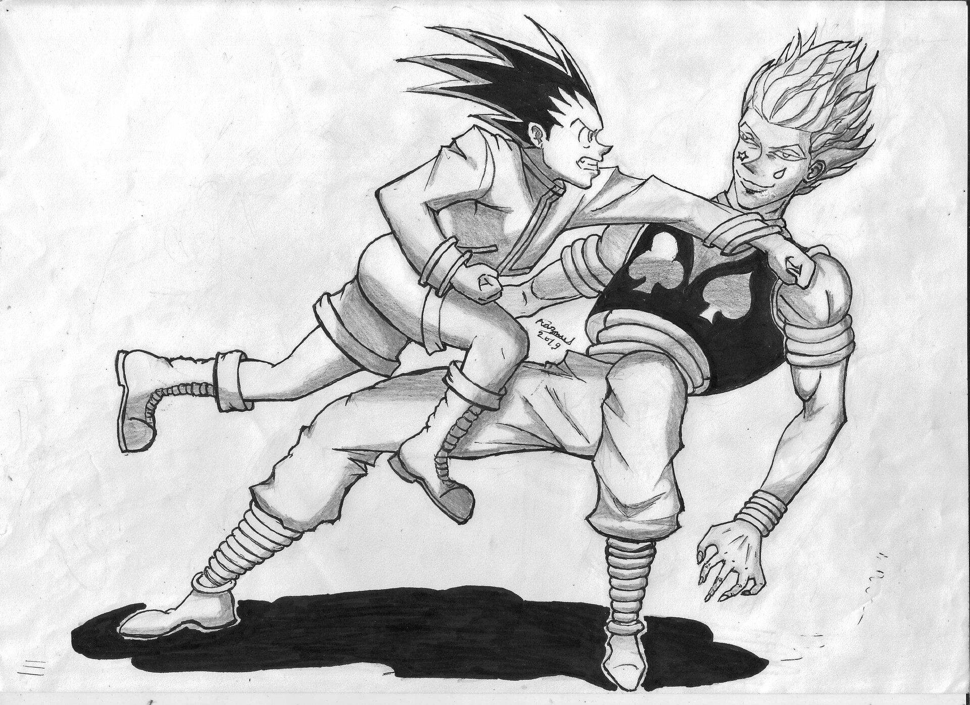 ArtStation - Gon Vs Hisoka
