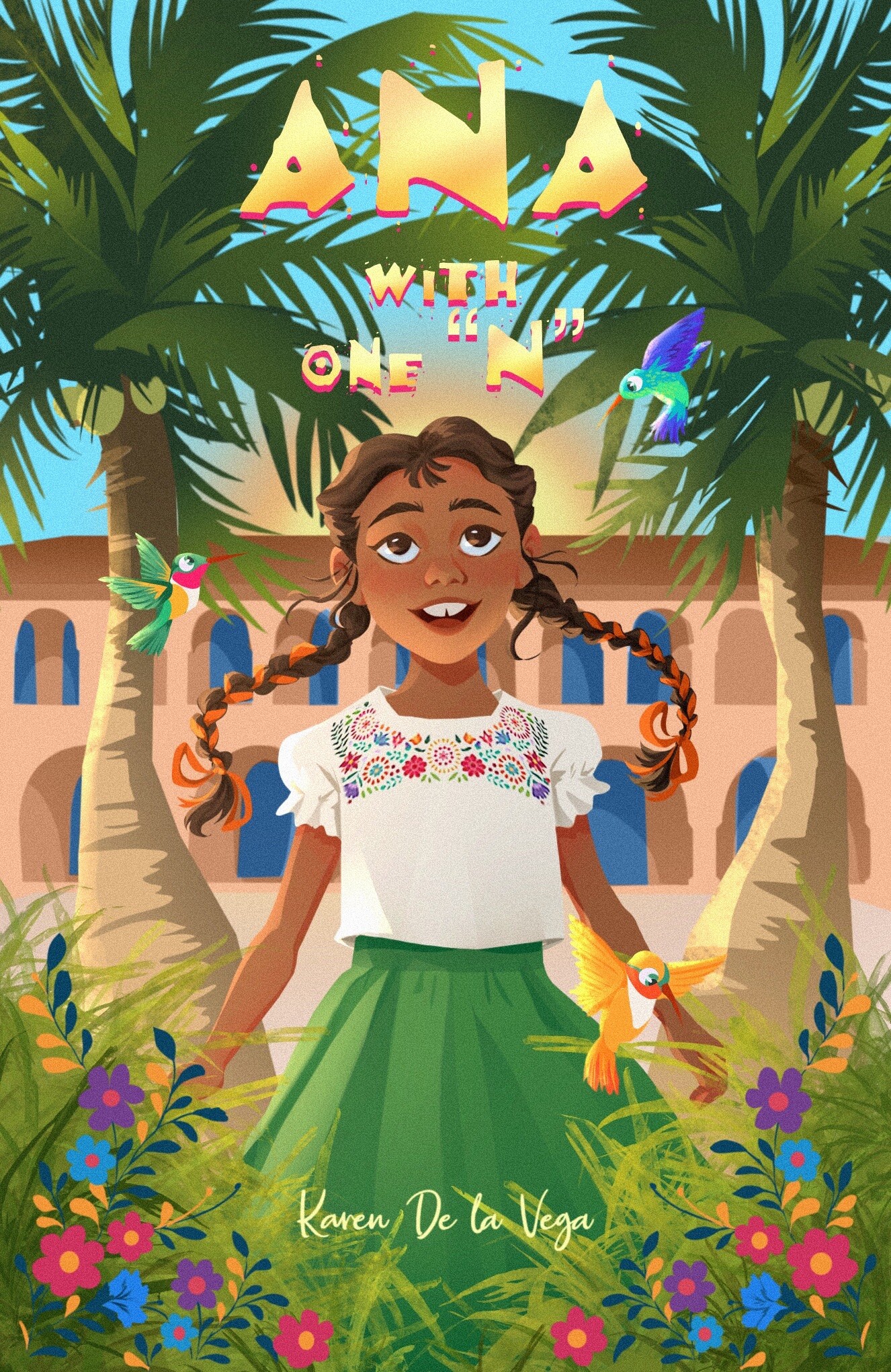 ArtStation - “Ana with one N” Cover Sample