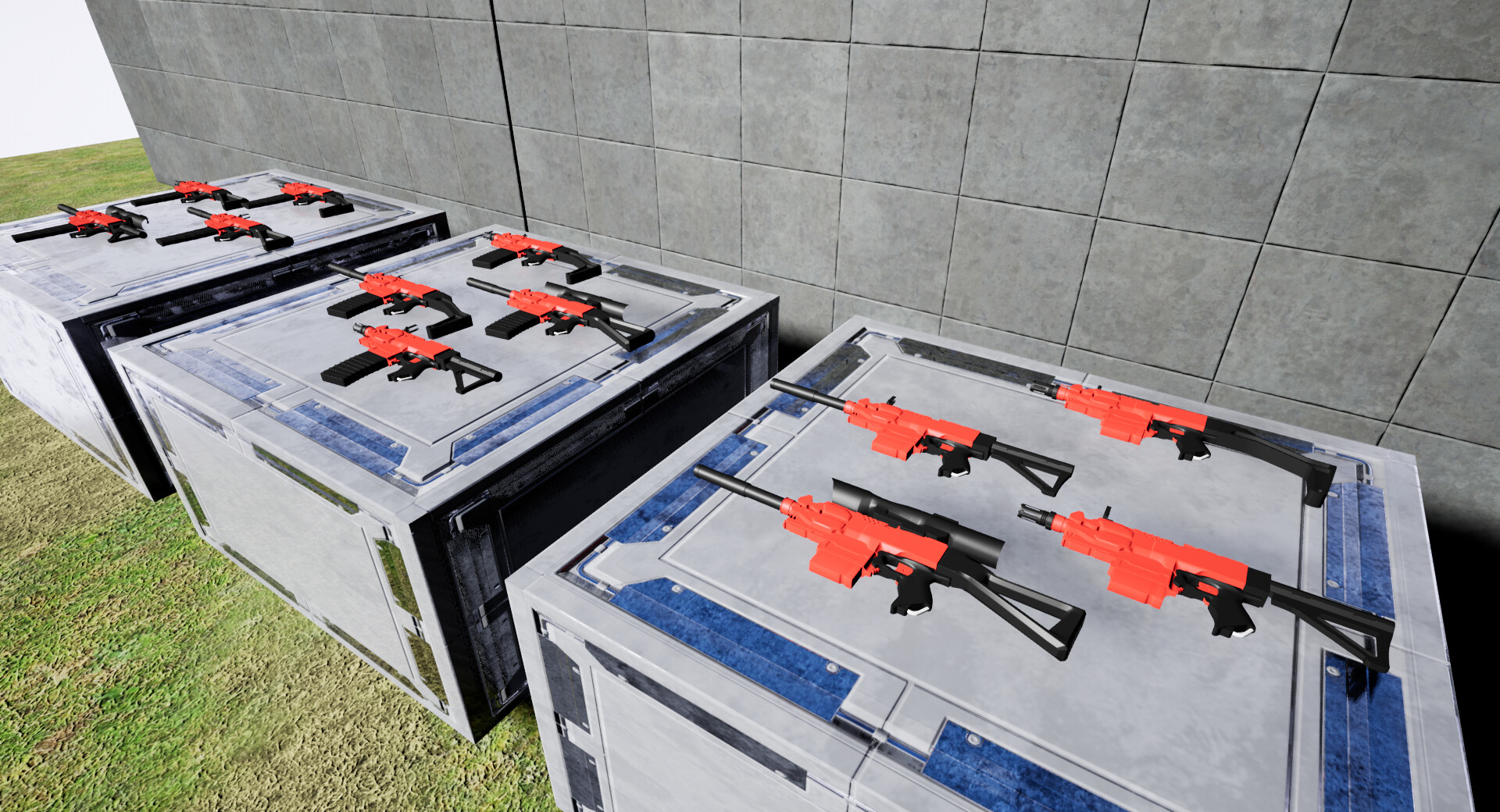 ArtStation - Modular Nerf Gun