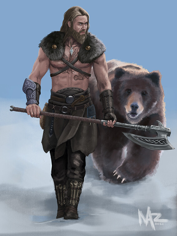 ArtStation - Hjalmar Bear-Heart and Baune