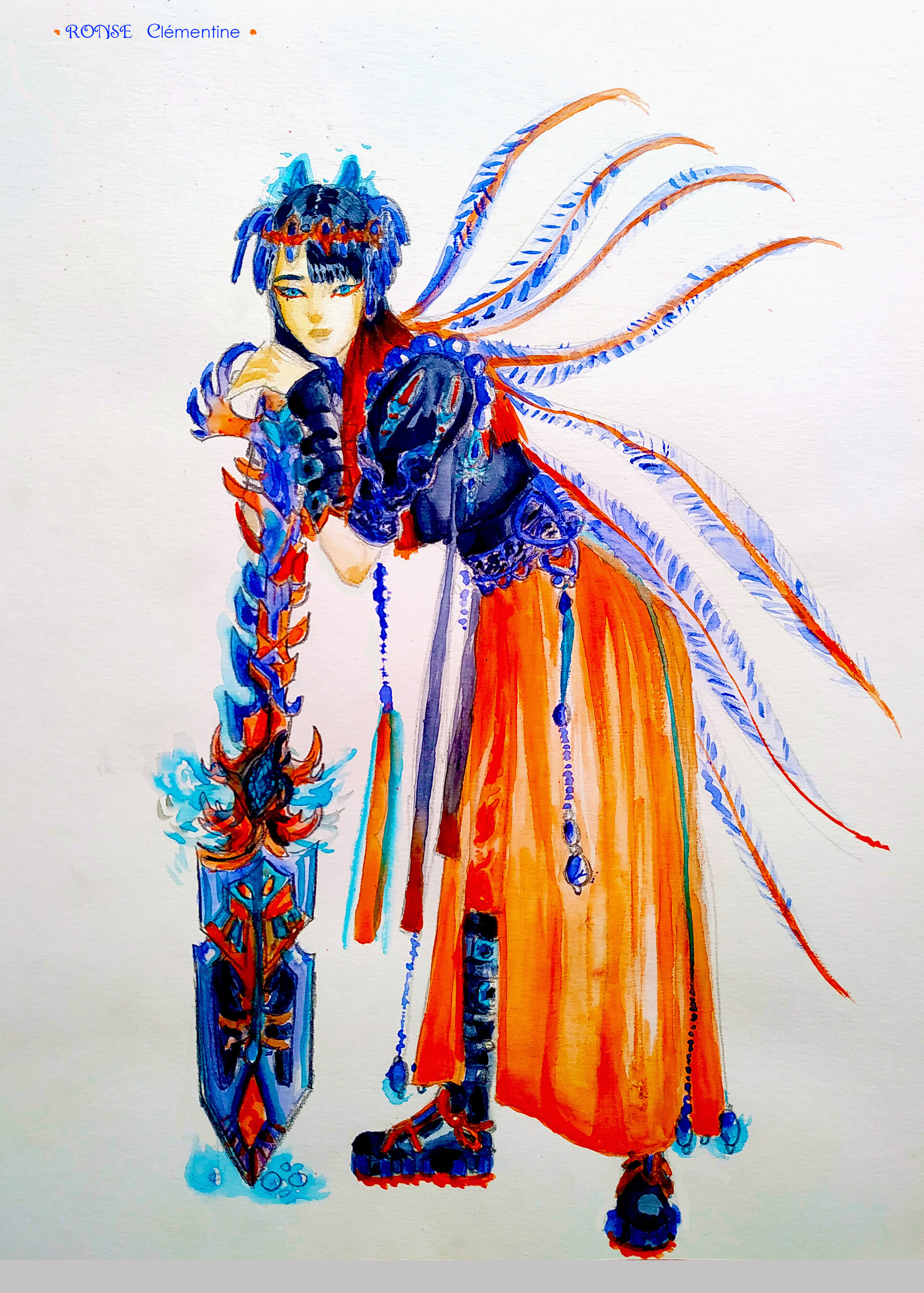 ArtStation - Warrior, Character design