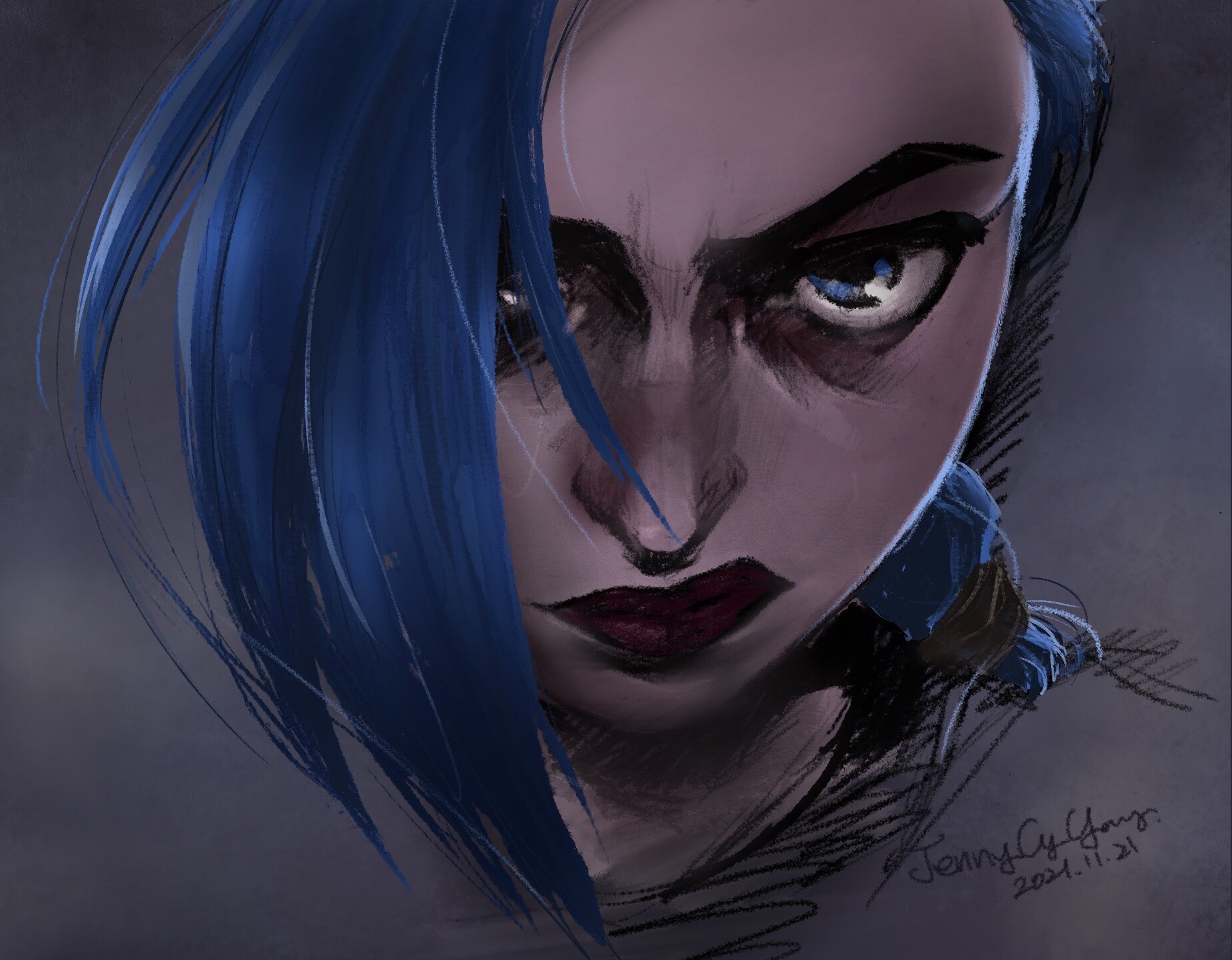 ArtStation - Arcrane Jinx Fanart