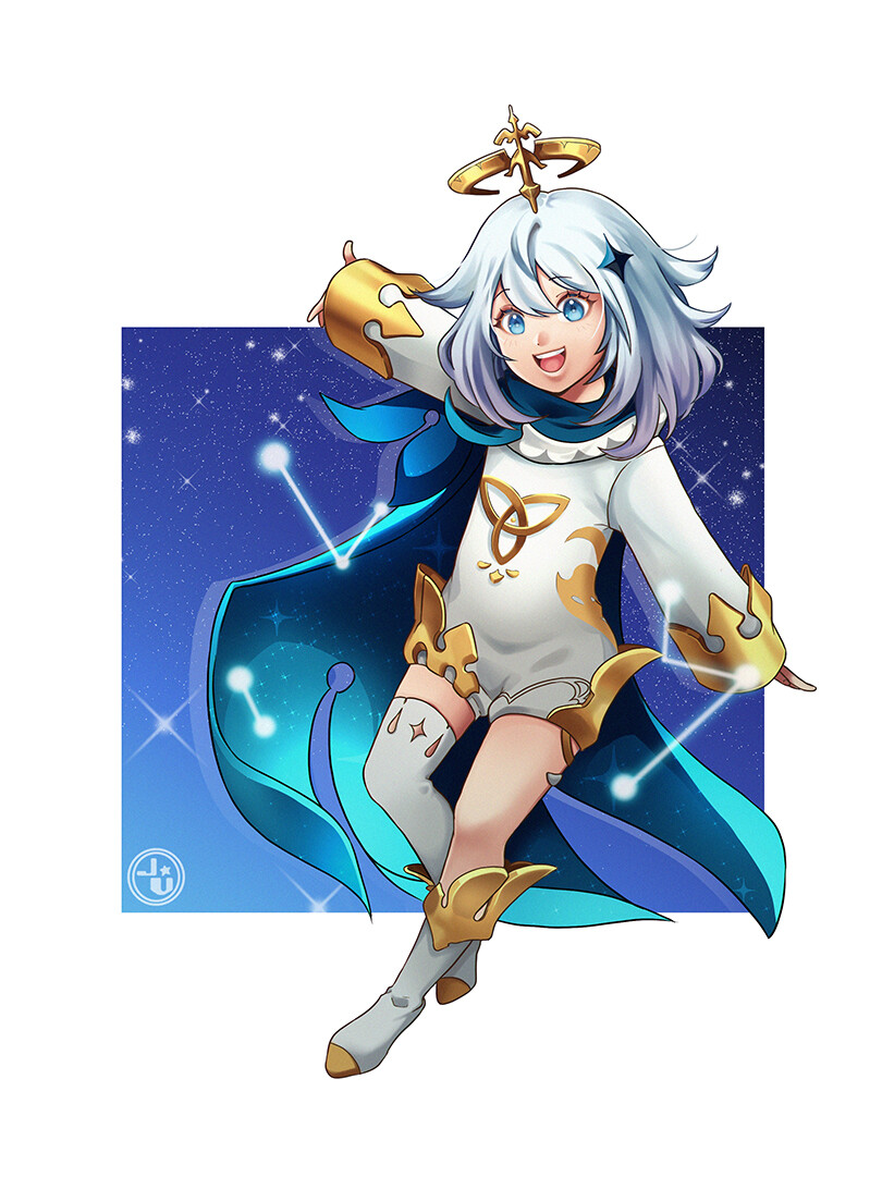 ArtStation - Paimon - Genshin Impact