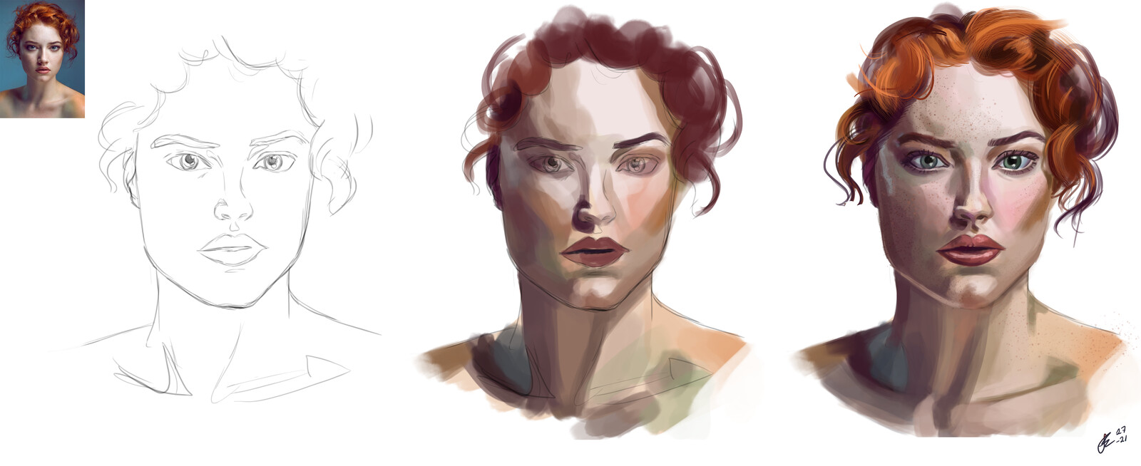 Sofia Ericsson - Face Studies